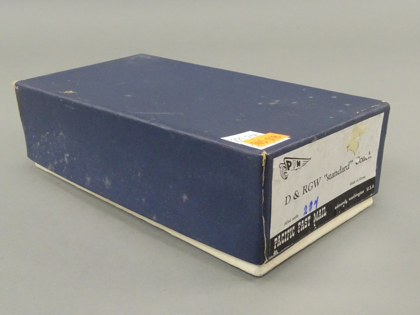 HOn3 Brass Model - PFM D&RGW Rio Grande Standard Coach #284 - Custom - 1977 Run - SKI