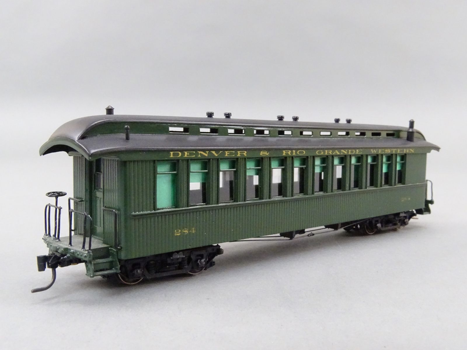 HOn3 Brass Model - PFM D&RGW Rio Grande Standard Coach #284 - Custom ...