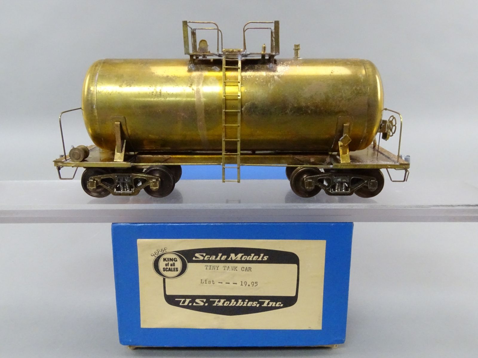 O Brass Model - USH U.S. Hobbies Tiny Tank Car - Unpainted - KTM