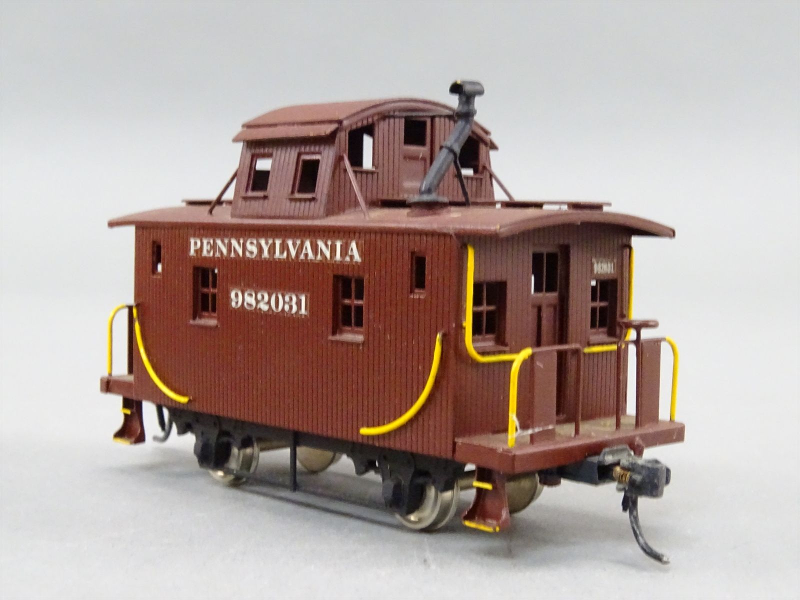 HO Brass Model - TID PRR Pennsylvania 4 Wheel Bobber Caboose #982031 ...
