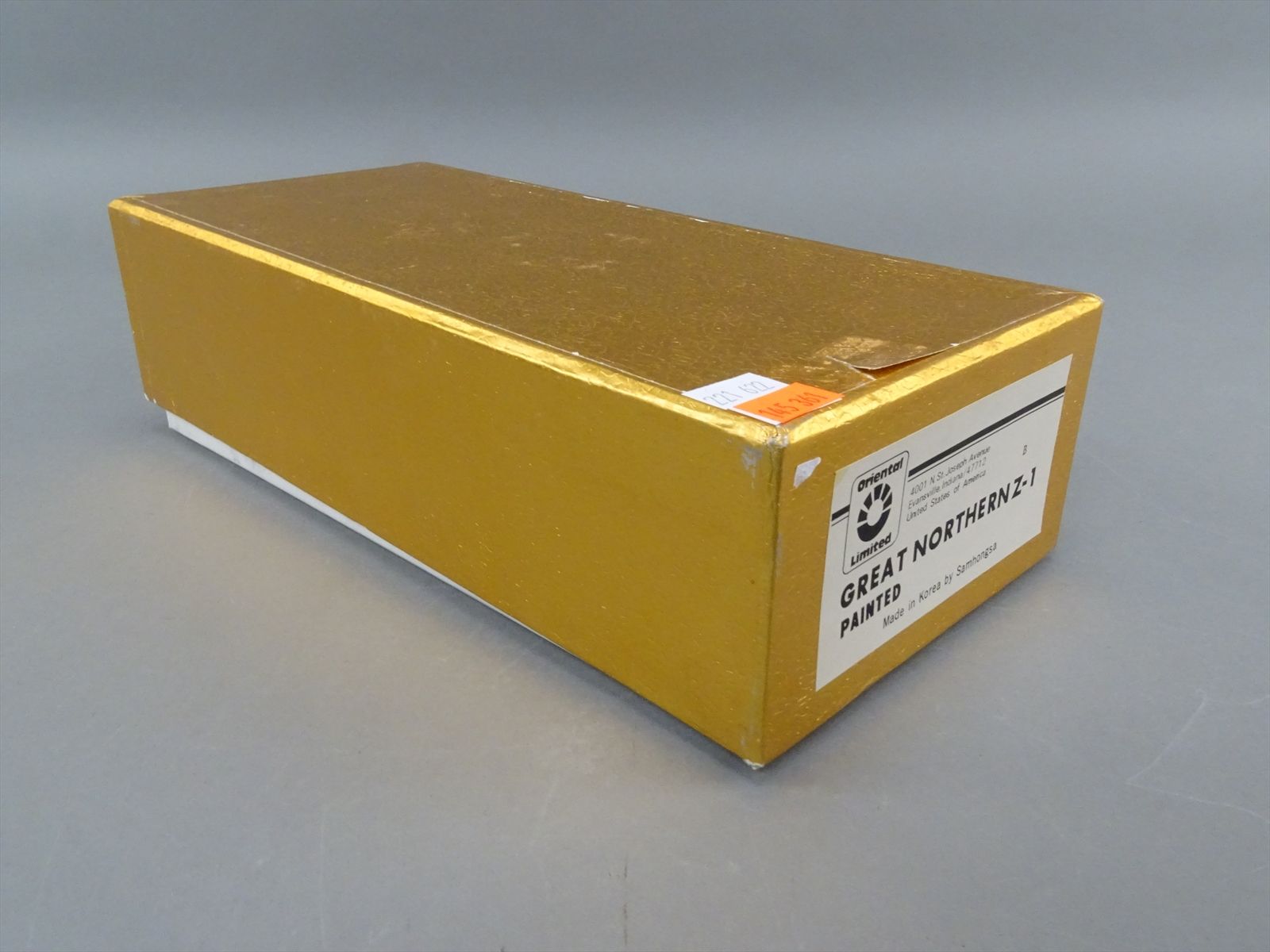 HO Brass Model - Oriental GN Great Northern Z-1 Boxcab Electric - F/P - 1984 Run - Samhongsa