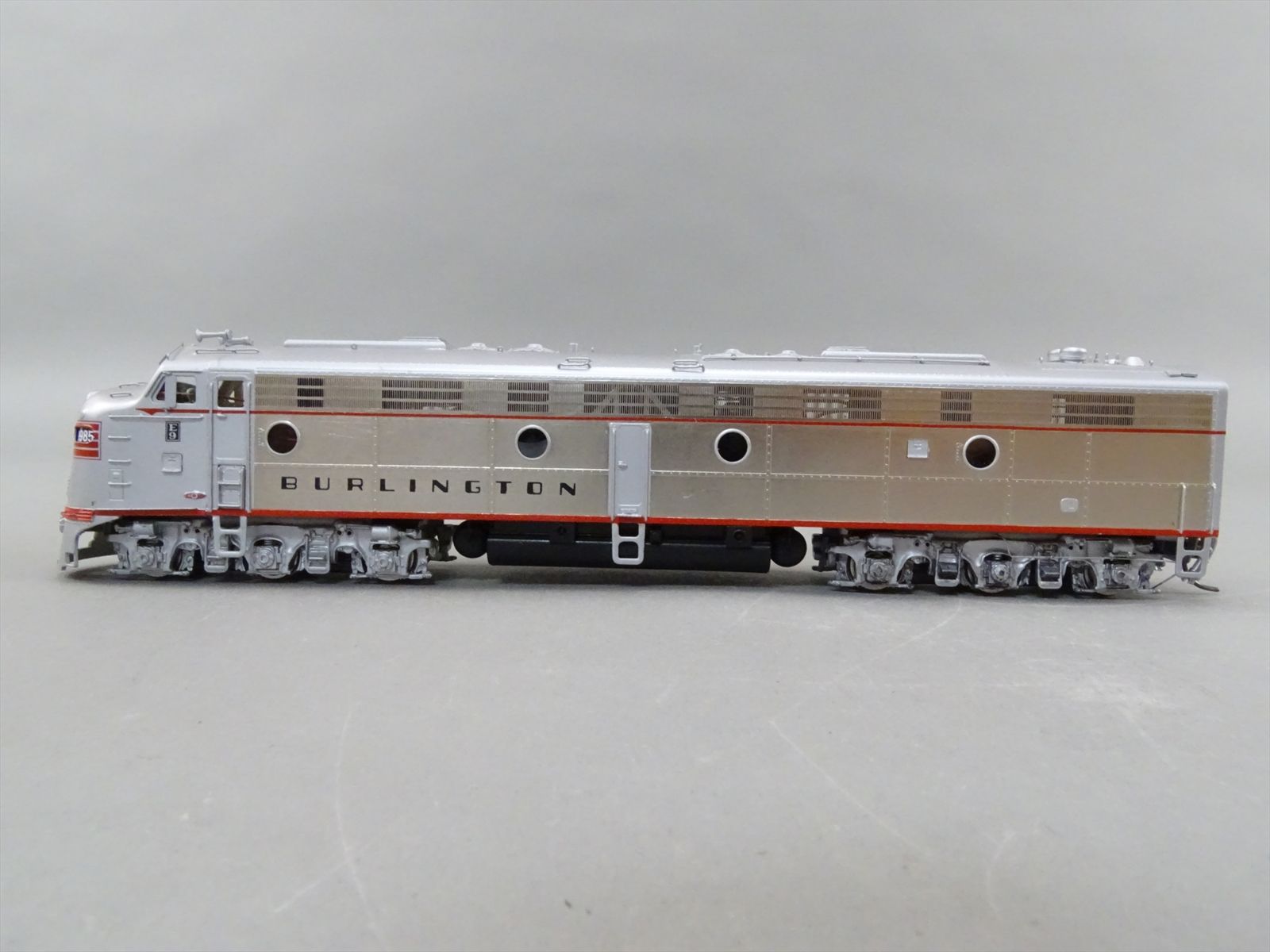 HO Brass Model - Oriental CB&Q Burlington E9 E9A w/o Fuel Tank Skirt #9985 - F/Plated + Custom ...