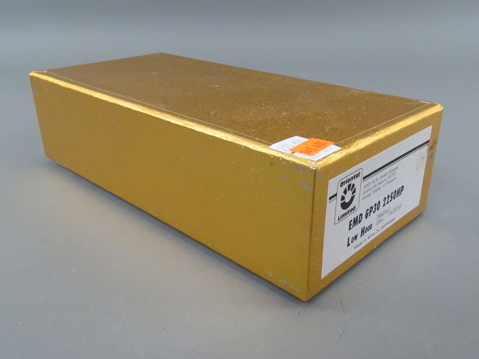 HO Brass Model - Oriental P785 CB&Q Burlington GP-30 Low Hood Phase I ...