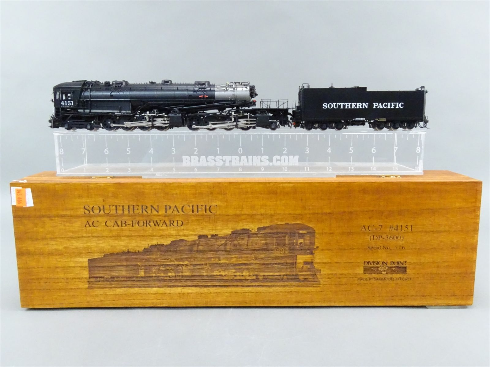 HO Brass Model - DP 3600 SP Southern Pacific AC-7 Cab Forward 4-8-8-2 ...