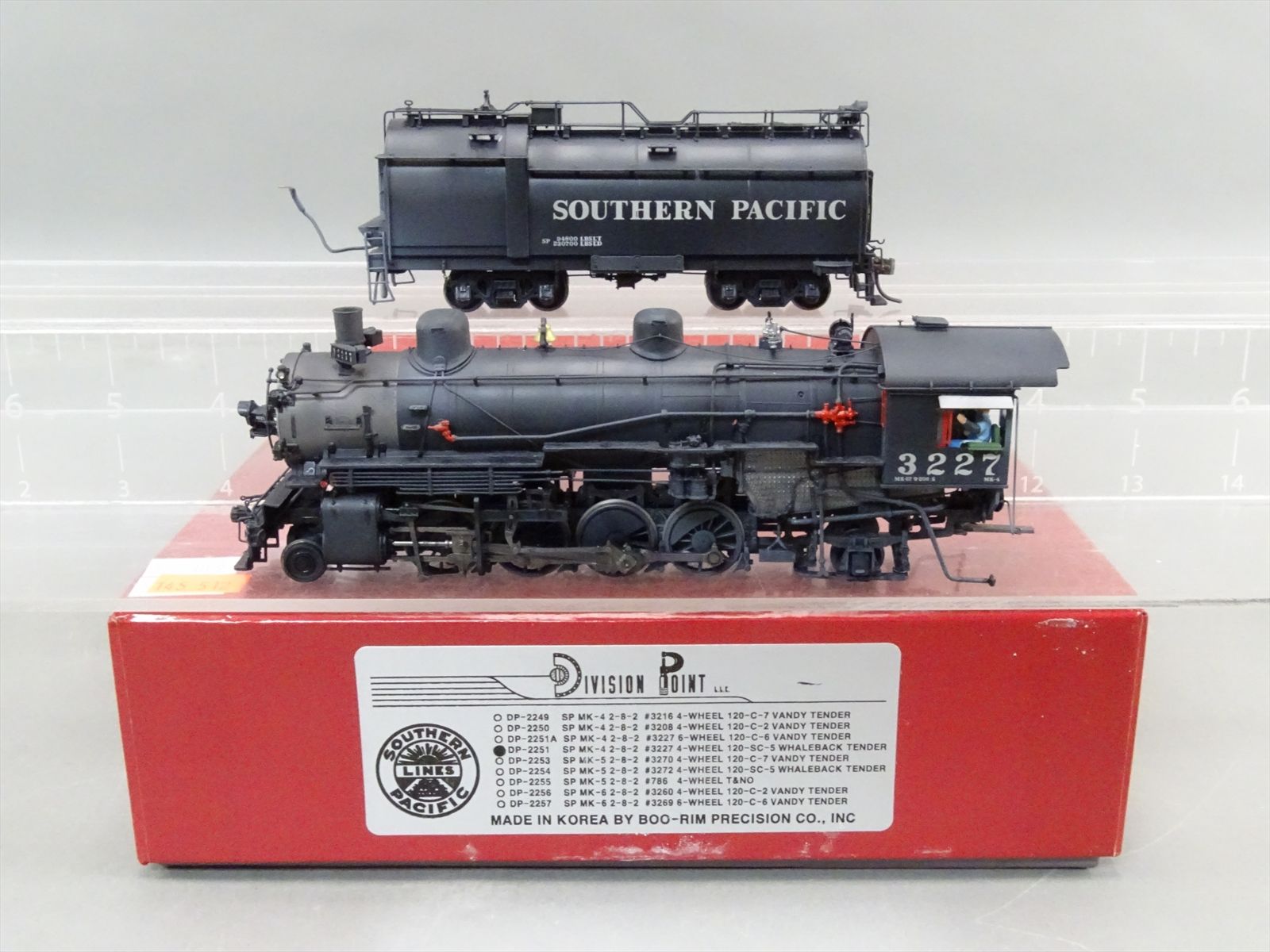 HO Brass Model - DP 2251 SP Southern Pacific MK-4 2-8-2 #3227 - F/P ...