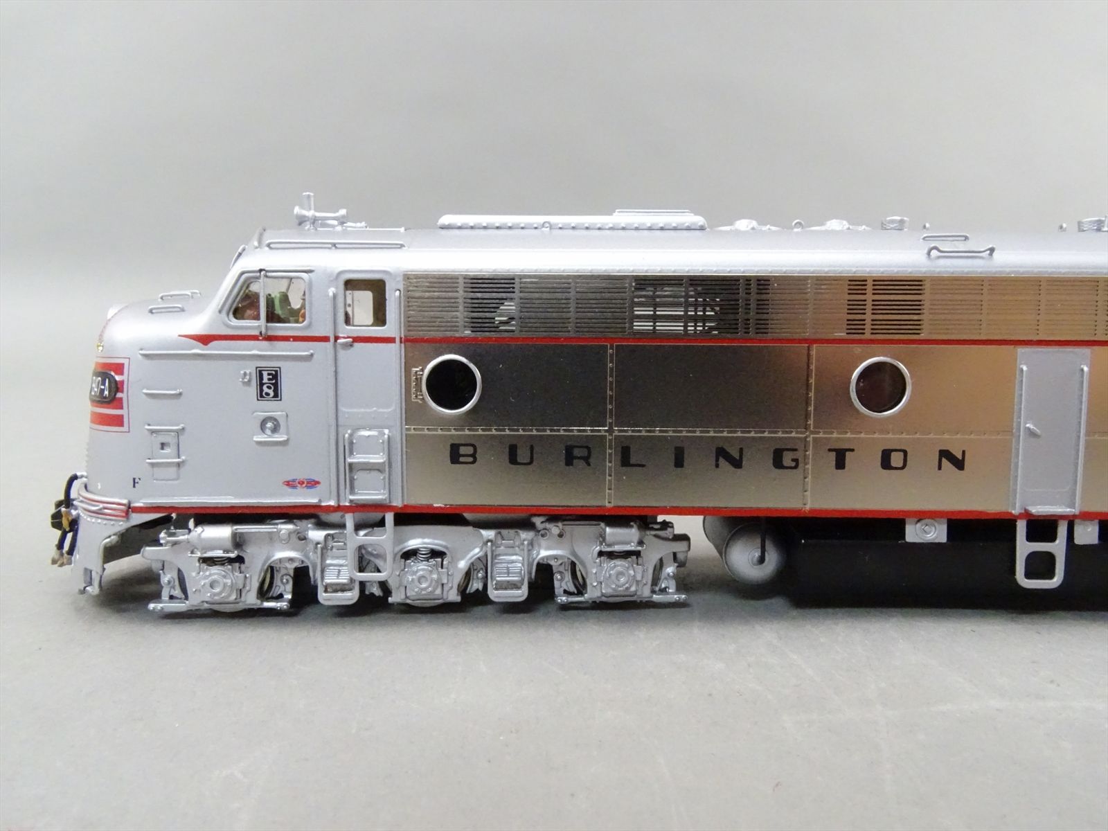 HO Brass Model - CIL 2111.1 CB&Q Burlington EMD E8 E8A #9947 - F/P + DCC + Sound - 1994 Run ...