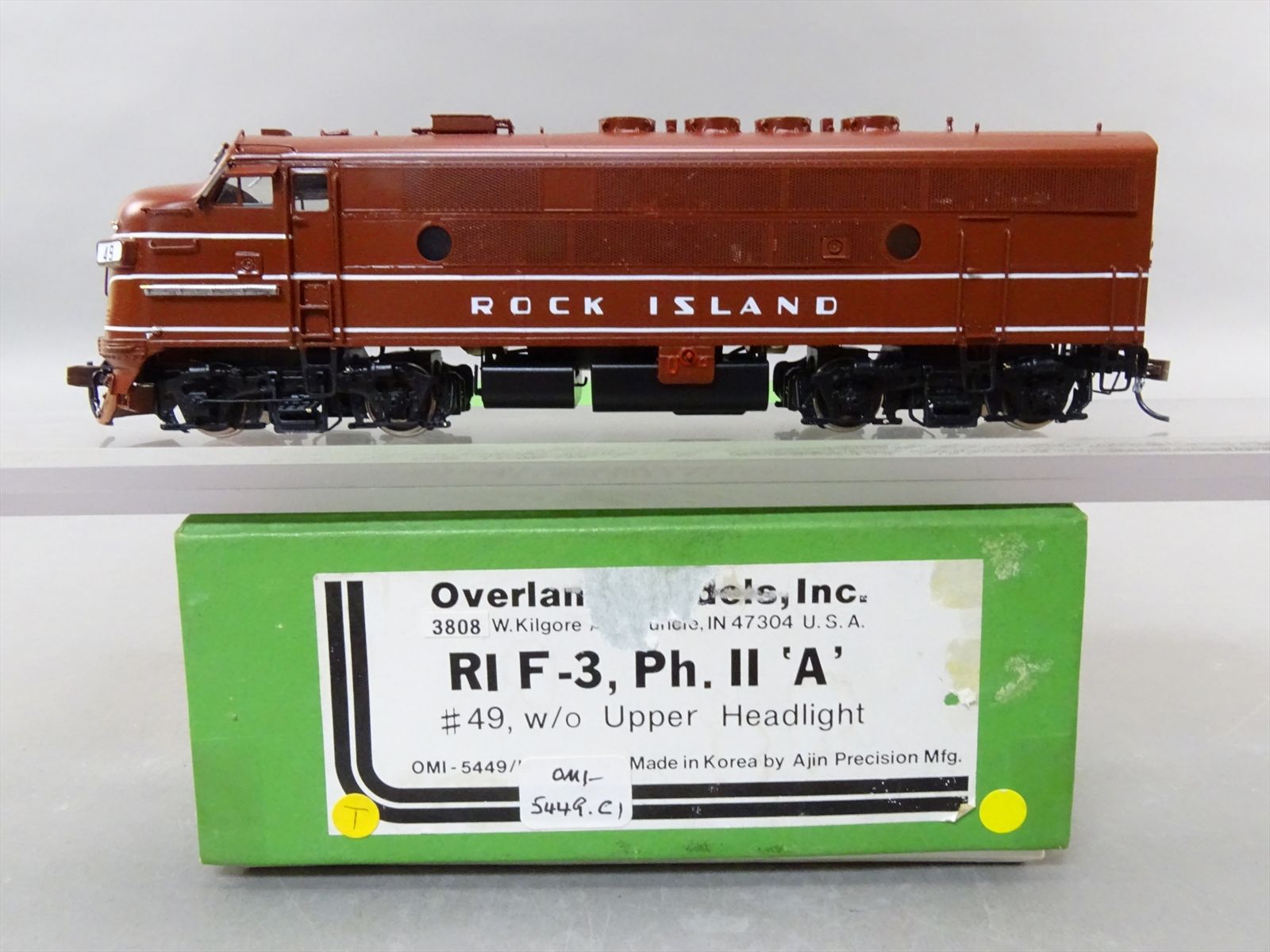 HO Brass Model - OMI 5449 CRI&P RI Rock Island F3 F3A w/o Upper ...