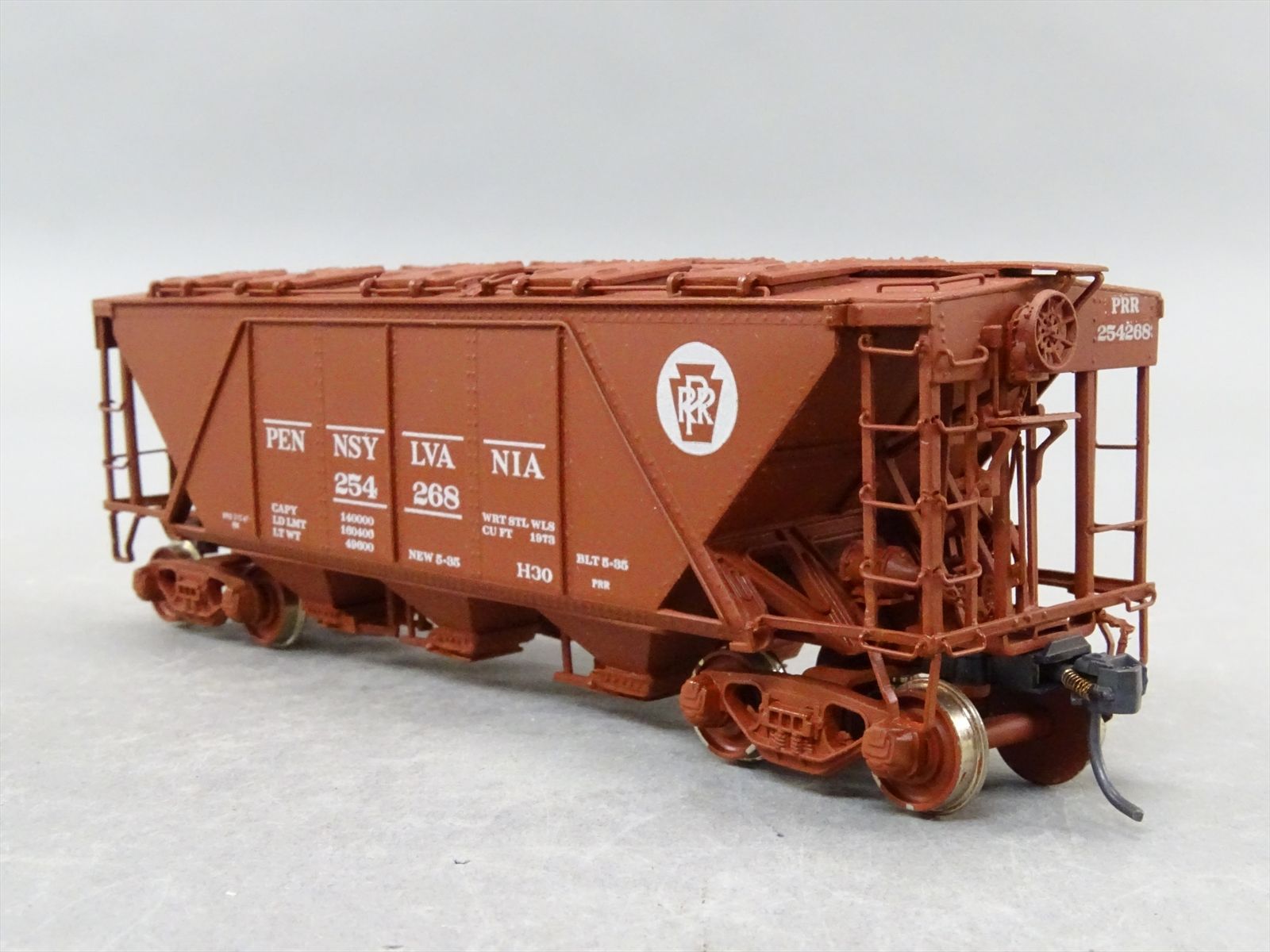 HO Brass Model - Oriental PRR Pennsylvania H30 Covered Hopper #254268 ...