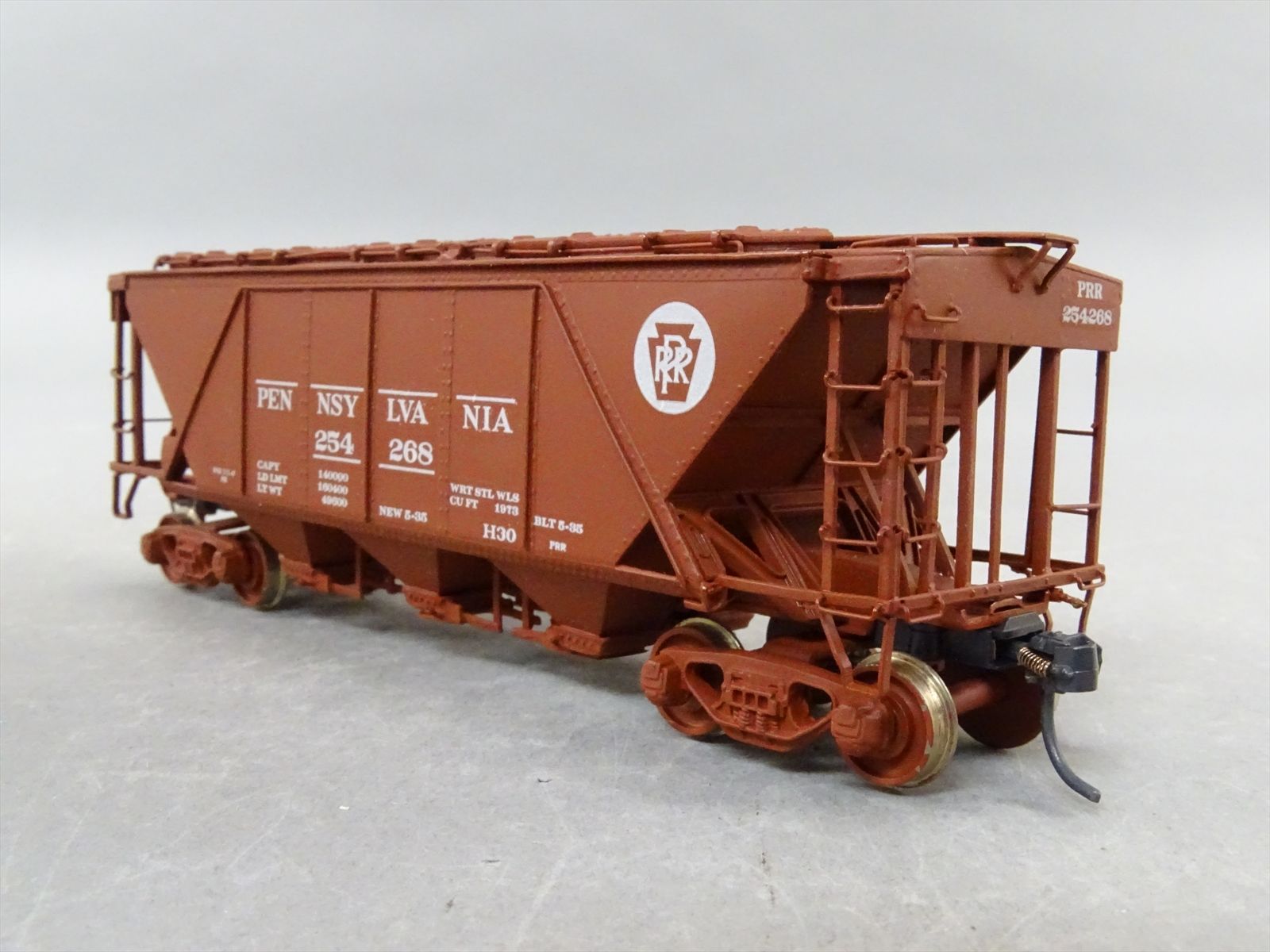 HO Brass Model - Oriental PRR Pennsylvania H30 Covered Hopper #254268 ...