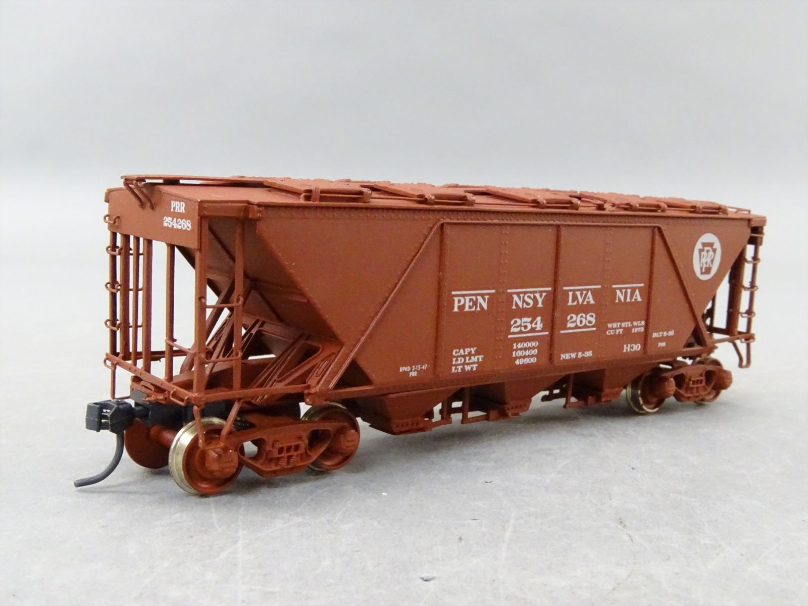 HO Brass Model - Oriental PRR Pennsylvania H30 Covered Hopper #254268 ...
