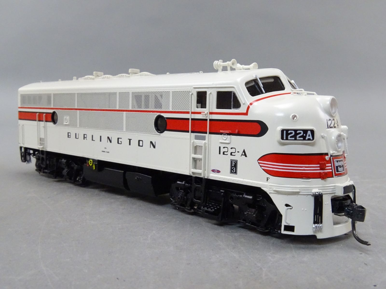 HO Brass Model - DP 2024 CB&Q Burlington F3 F3A #122-A + #124-D A-A Set - F/P - 2007 Run - Ajin