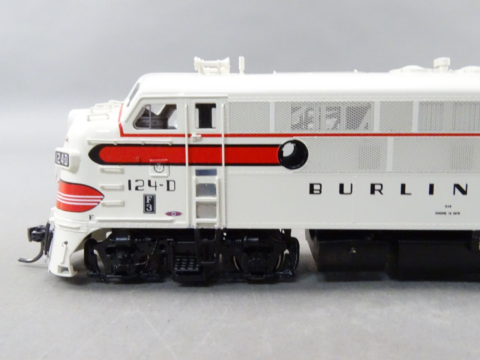 HO Brass Model - DP 2024 CB&Q Burlington F3 F3A #122-A + #124-D A-A Set - F/P - 2007 Run - Ajin