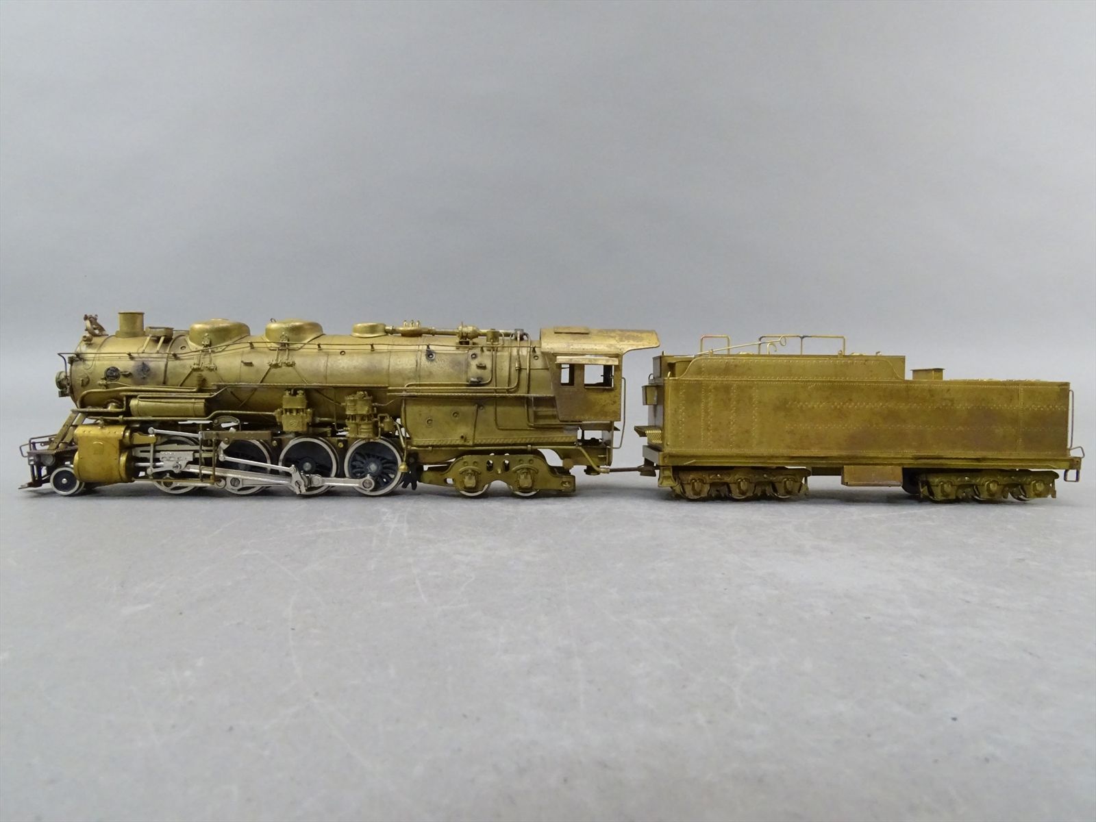 HO Brass Model - PFM AT&SF Santa Fe 2-8-4 - Unpainted - 1962 Run ...