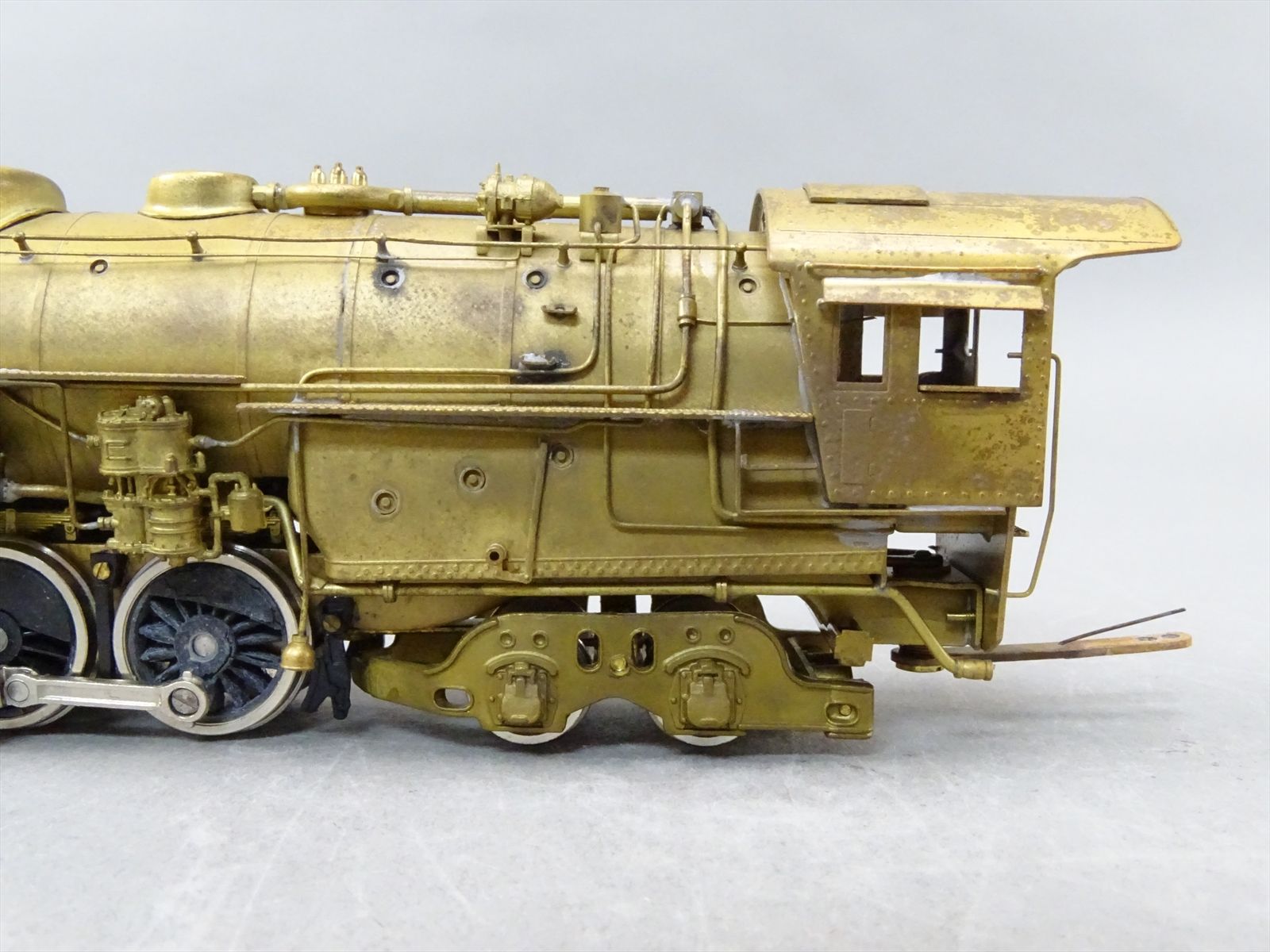 HO Brass Model - PFM AT&SF Santa Fe 2-8-4 - Unpainted - 1962 Run ...