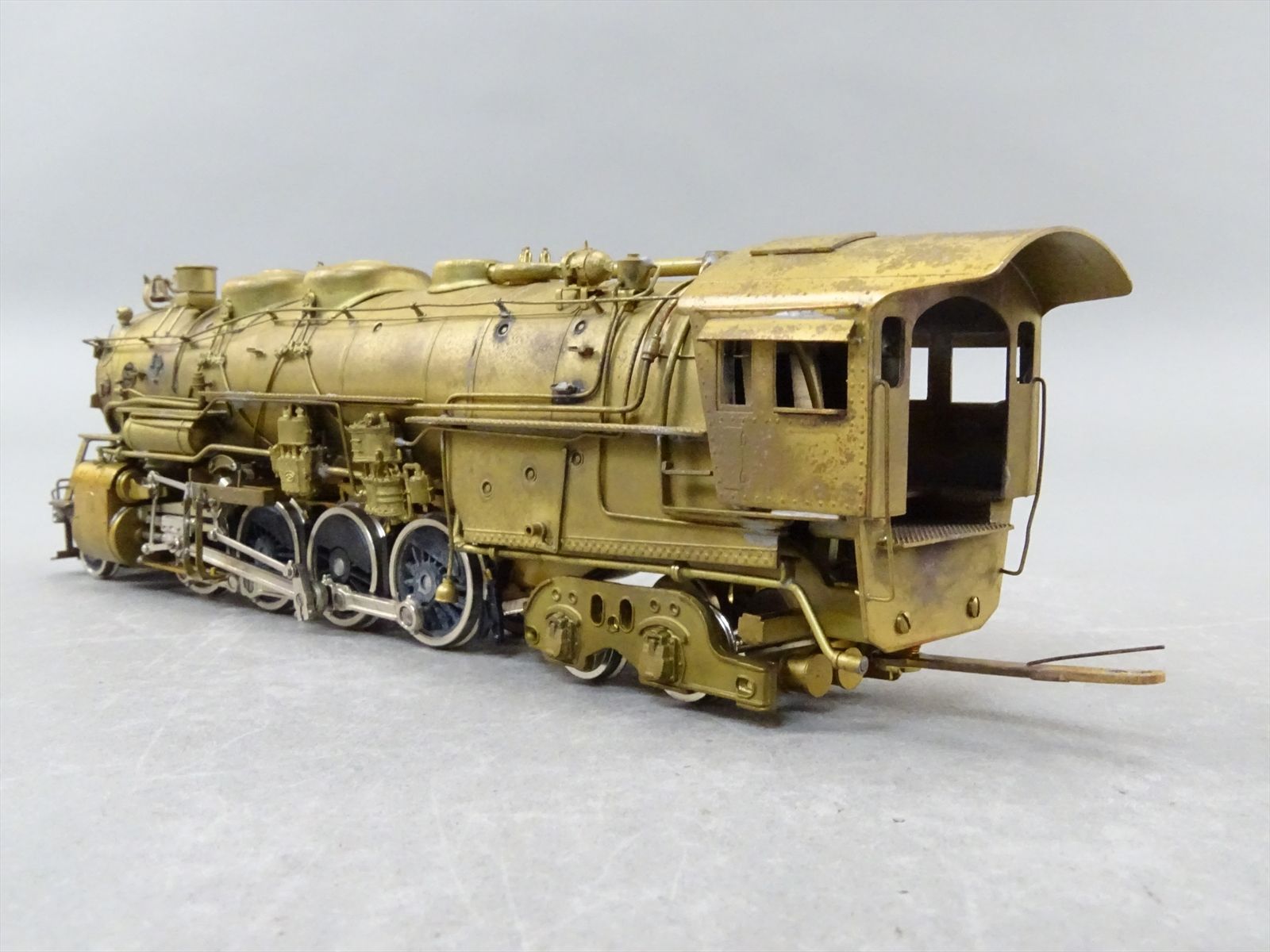 HO Brass Model - PFM AT&SF Santa Fe 2-8-4 - Unpainted - 1962 Run ...