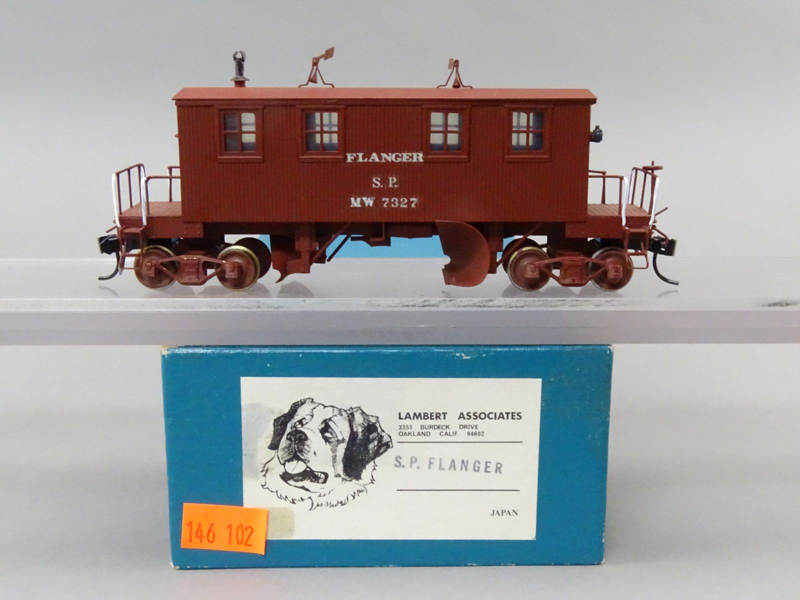 HO Brass Model - Lambert SP Southern Pacific Snow Flanger MOW MW #7327 ...