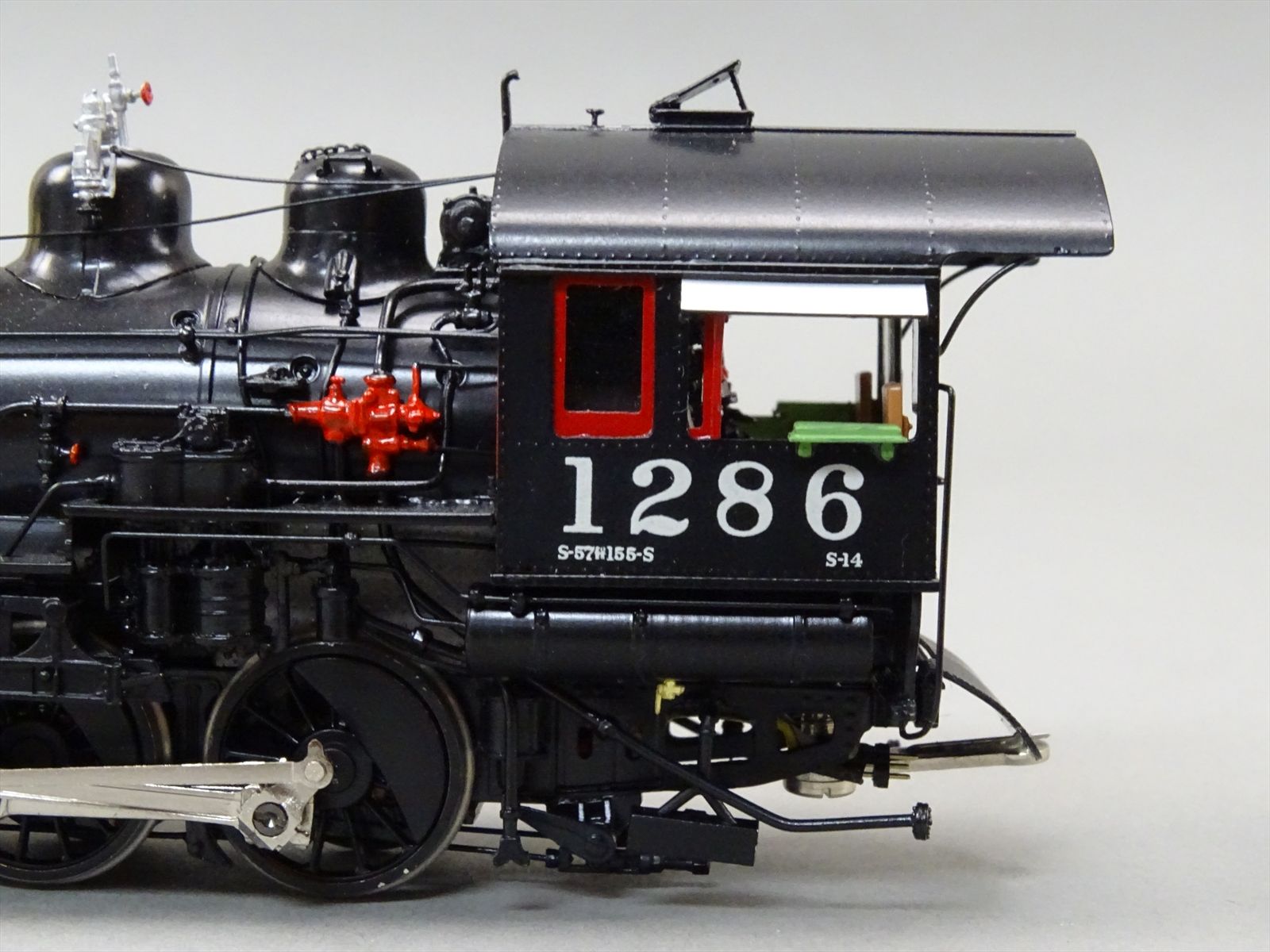 HO Brass Model - CIL 2374.1 SP Southern Pacific S-14 Swticher 0-6-0 #1286 DCC + Sound - F/P ...