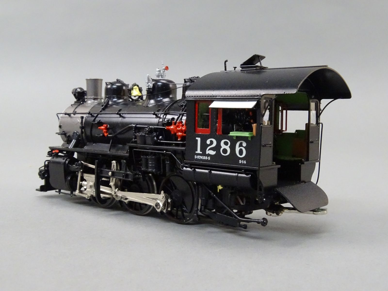 HO Brass Model - CIL 2374.1 SP Southern Pacific S-14 Swticher 0-6-0 #1286 DCC + Sound - F/P ...