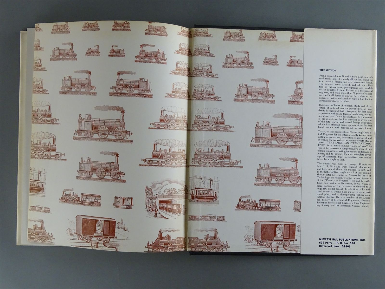 Railroad Book - The American Steam Locomotive Vol. 1 Evolution - Frank ...