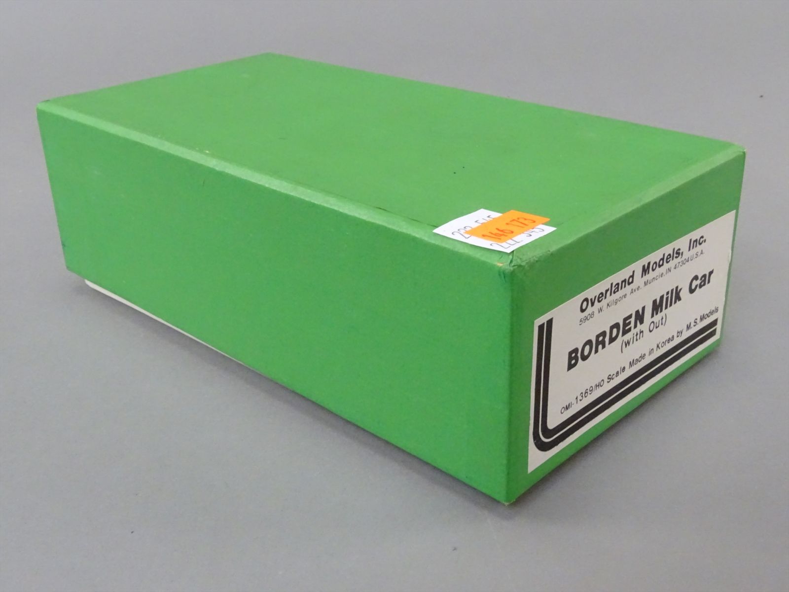 HO Brass Model - OMI 1369 BFIX Borden's Milk Car Without Fin #512 - Pro ...