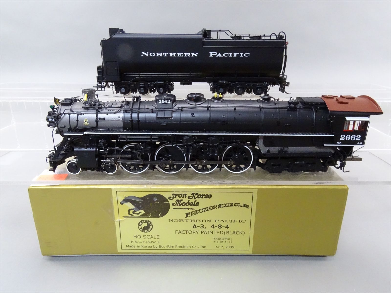 HO Brass Model - PSC 18052.1 NP Northern Pacific A-3 4-8-4 #2662 - F/P ...