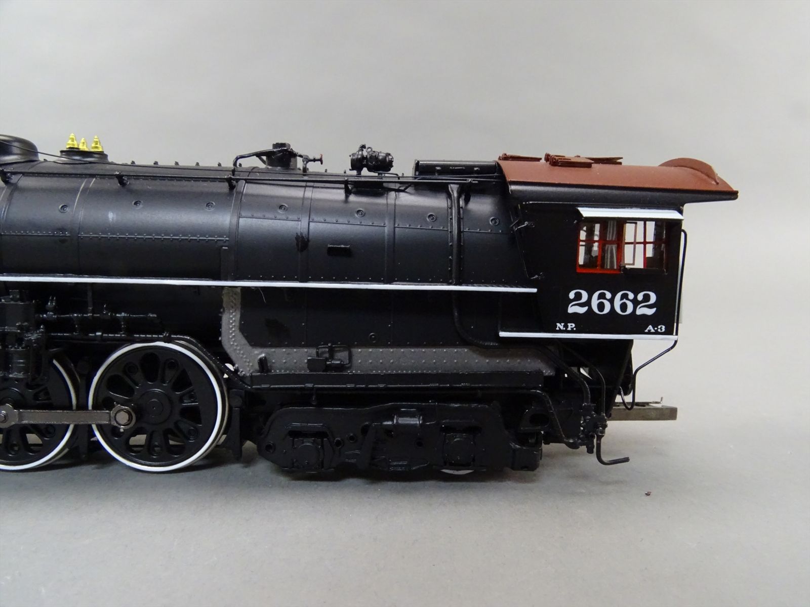 HO Brass Model - PSC 18052.1 NP Northern Pacific A-3 4-8-4 #2662 - F/P ...