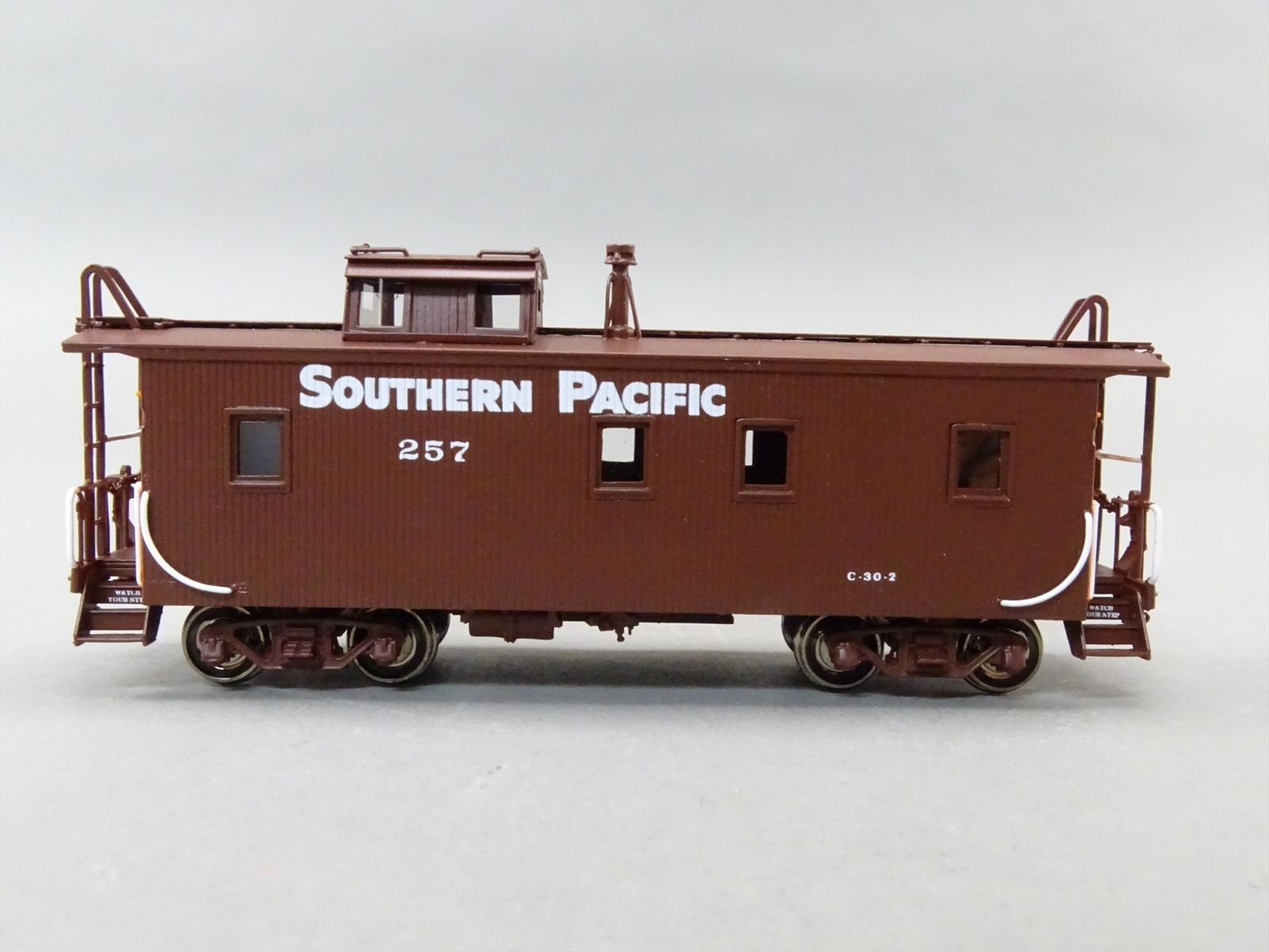 HO Brass Model - PSC 16678-3 SP Southern Pacific C-30-2 Caboose Wood ...