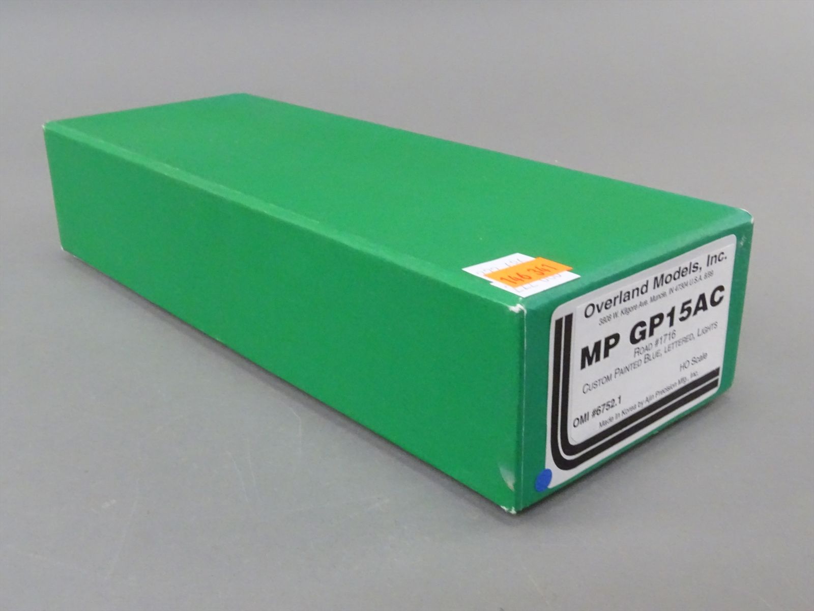 HO Brass Model - OMI 6752.1 Missouri Pacific GP15AC Diesel #1716 - F/P ...