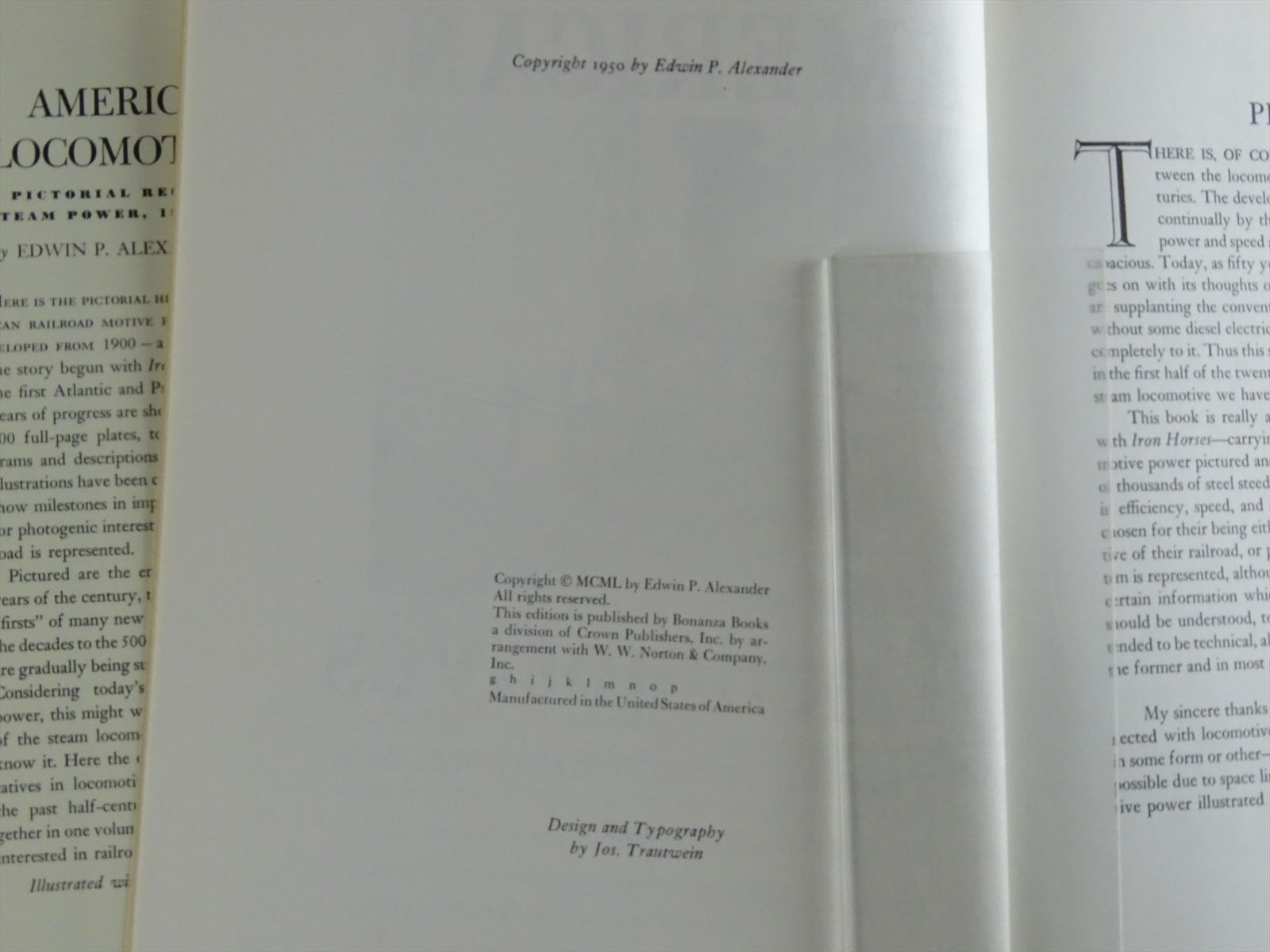 Railroad Book - American Locomotives A Pictorial Record - Edwin P ...