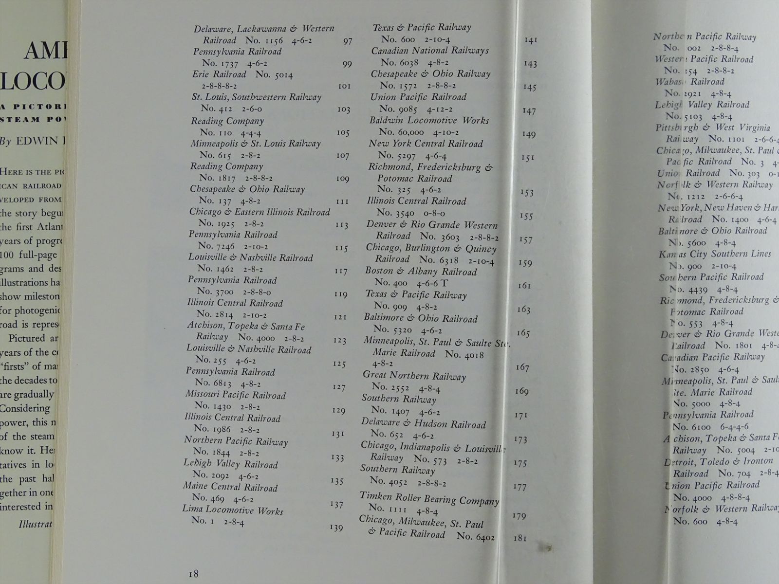 Railroad Book - American Locomotives A Pictorial Record - Edwin P ...