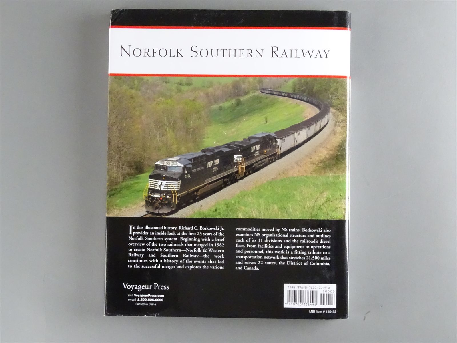 Railroad Book - Norfolk Southern Railway - Richard C. Borkowski Jr ...