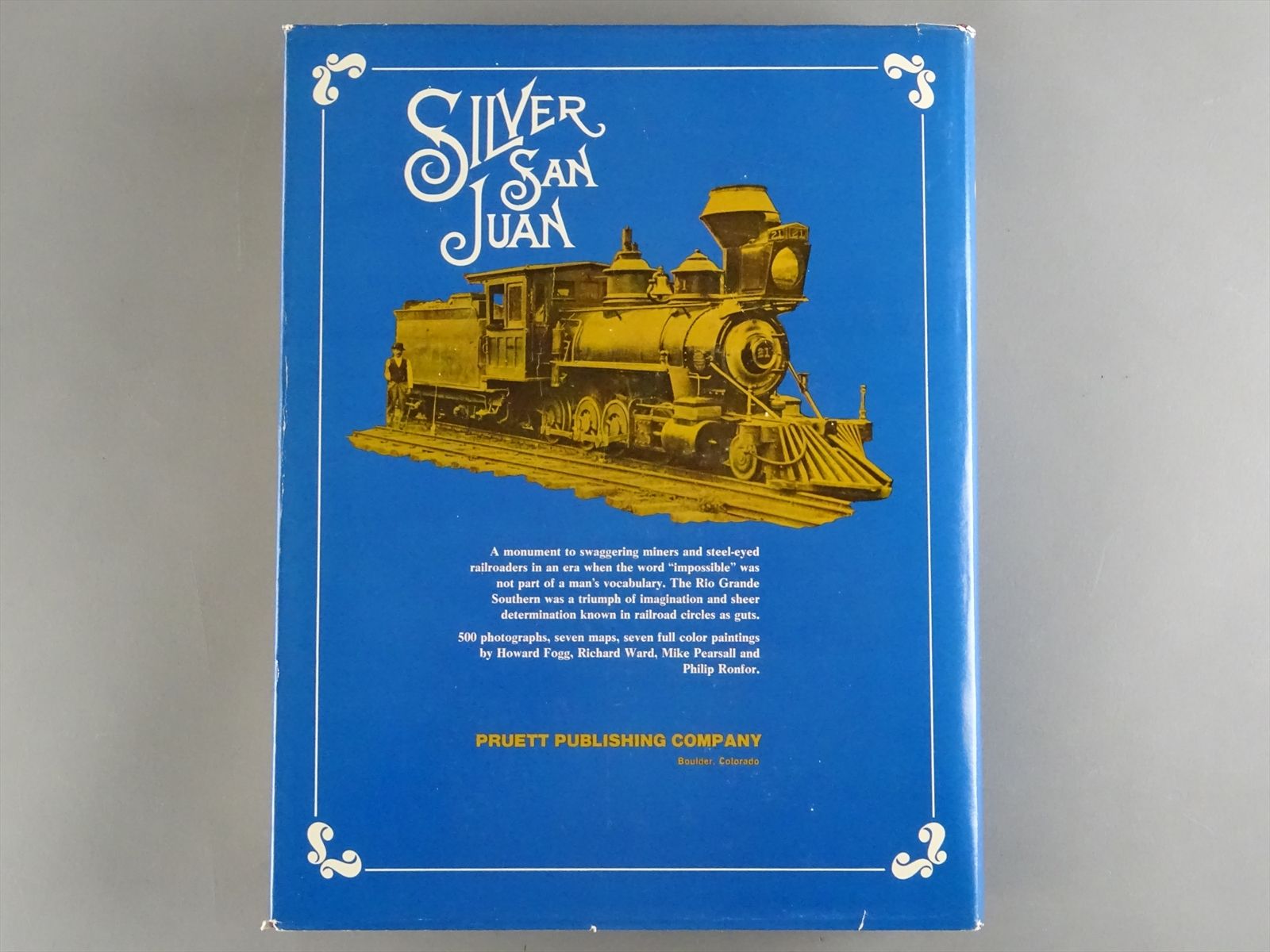Railroad Book - Silver San Juan The Rio Grande Southern - Mallory Hope ...