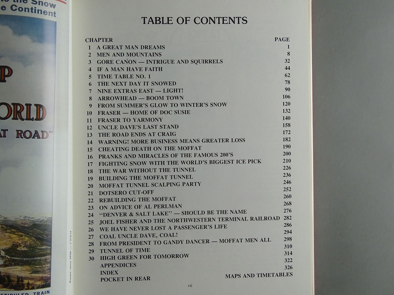 Railroad Book - Rails That Climb A Narrative History of the Moffat Road ...