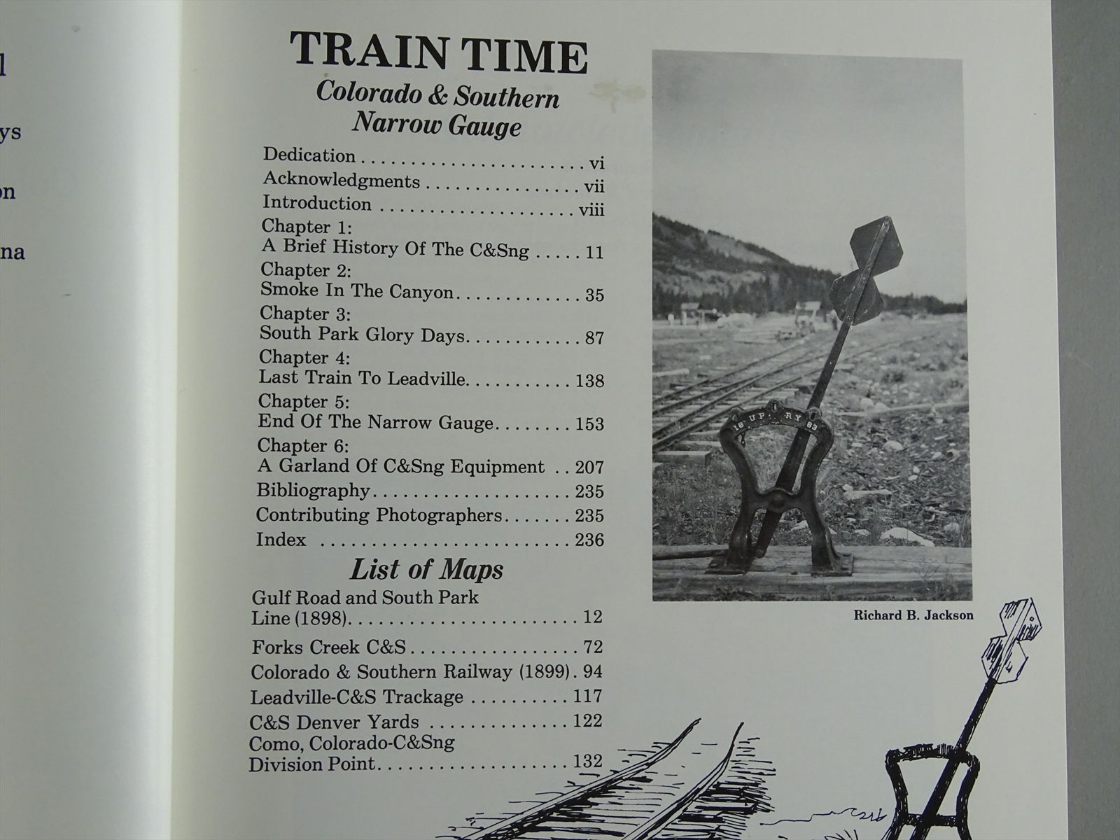 Railroad Book - C & Sng Colorado & Southern Narrow Gauge - Mallory Hope ...