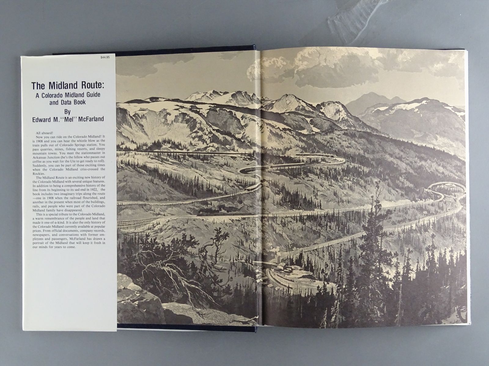 Railroad Book - The Midland Route - Edward M. "Mel" McFarland - 350 pages