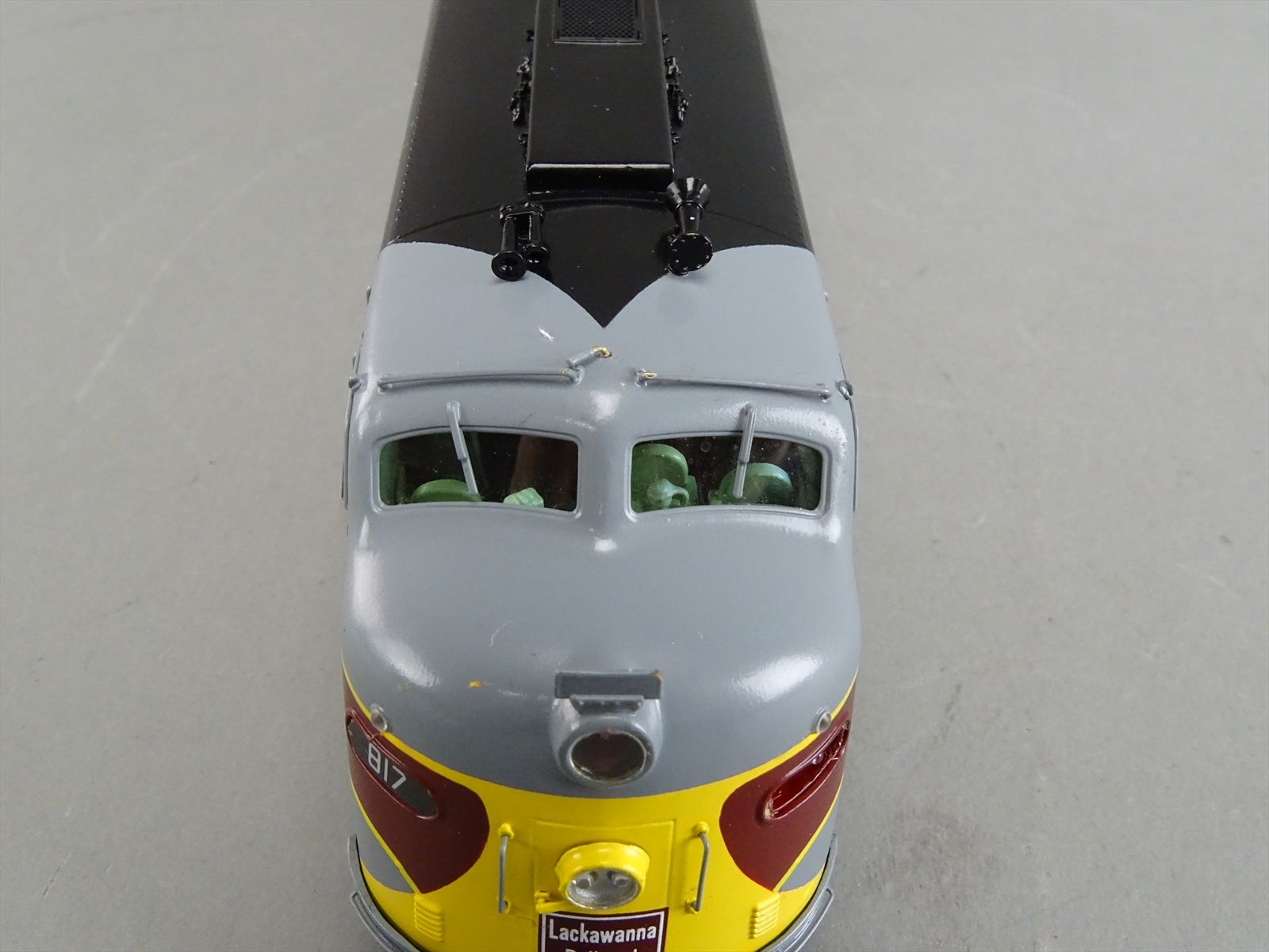 HO Brass Model - CIL 2443.1 EL Erie Lackawanna E8 E8A A-A Set #814 + #817 - F/P - 2005 Run ...