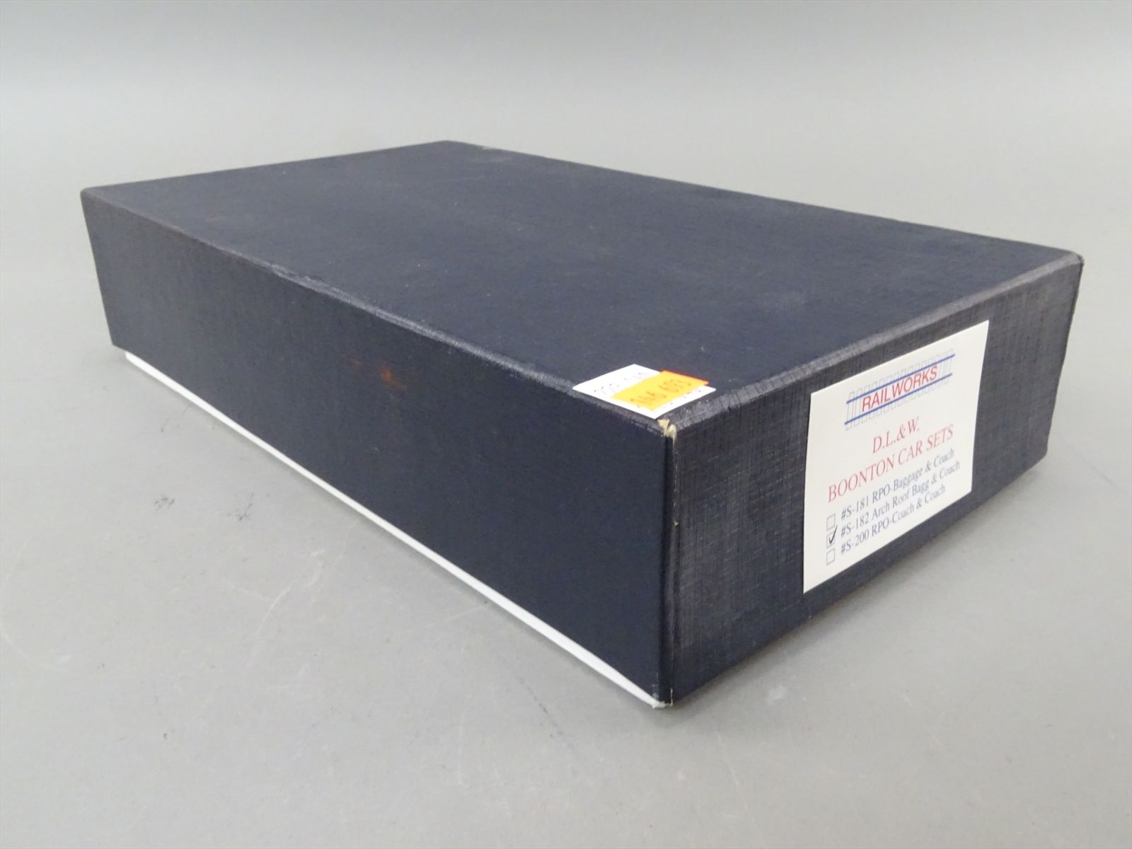 HO Brass Model - Railworks S-182 DL&W Lackawanna 2 Car Set Arch Roof Baggage + Coach #2044 ...