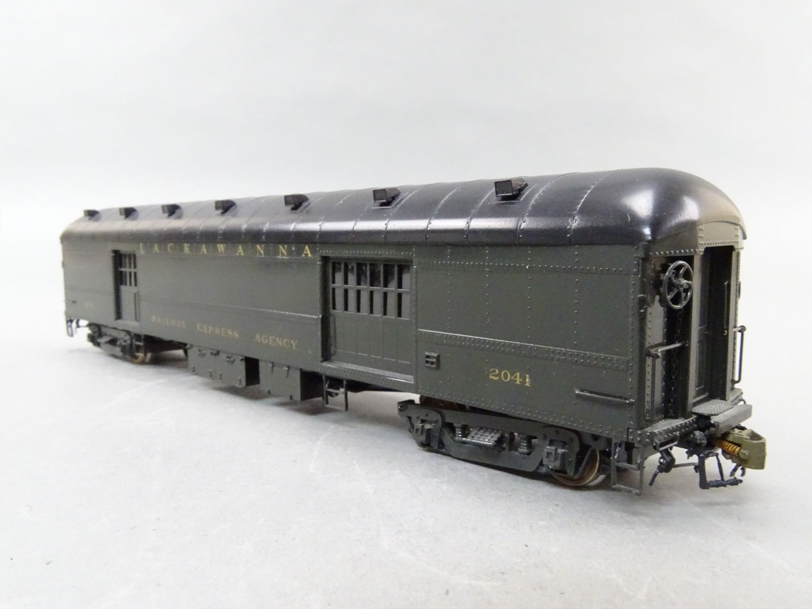 HO Brass Model - Railworks S-182 DL&W Lackawanna 2 Car Set Arch Roof ...