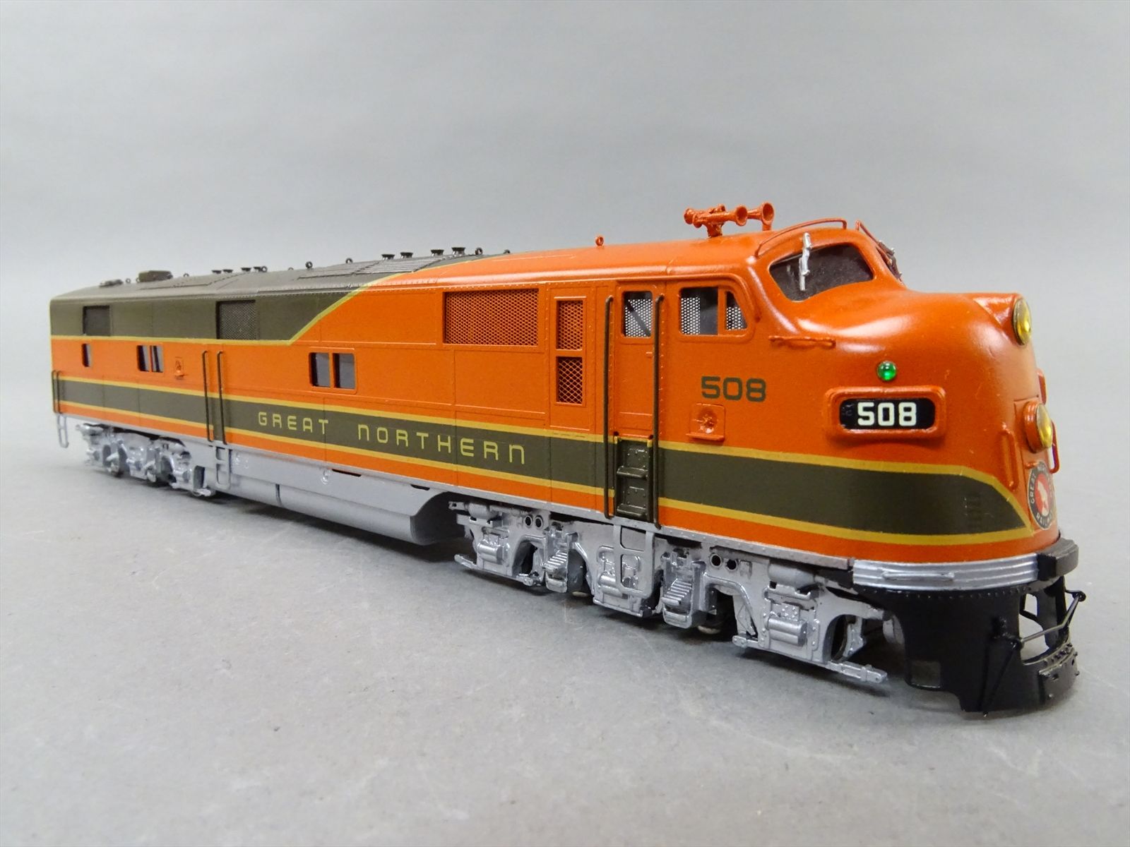 HO Brass Model - Oriental GN Great Northern EMD E7 E7A 2000HP Phase 1 Diesel #508 - Large Number ...