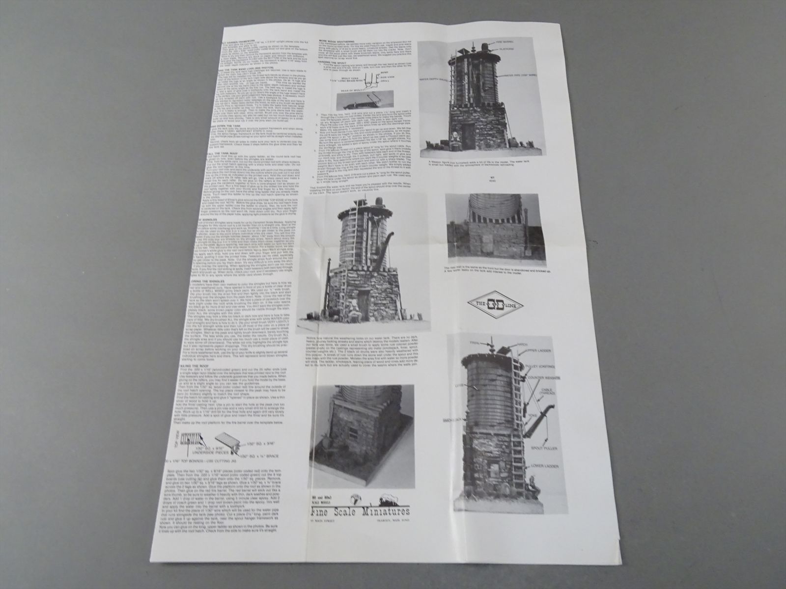 HO Craftsman Kit - FSM Fine Scale Miniatures Craftsman Kit #240 - John ...