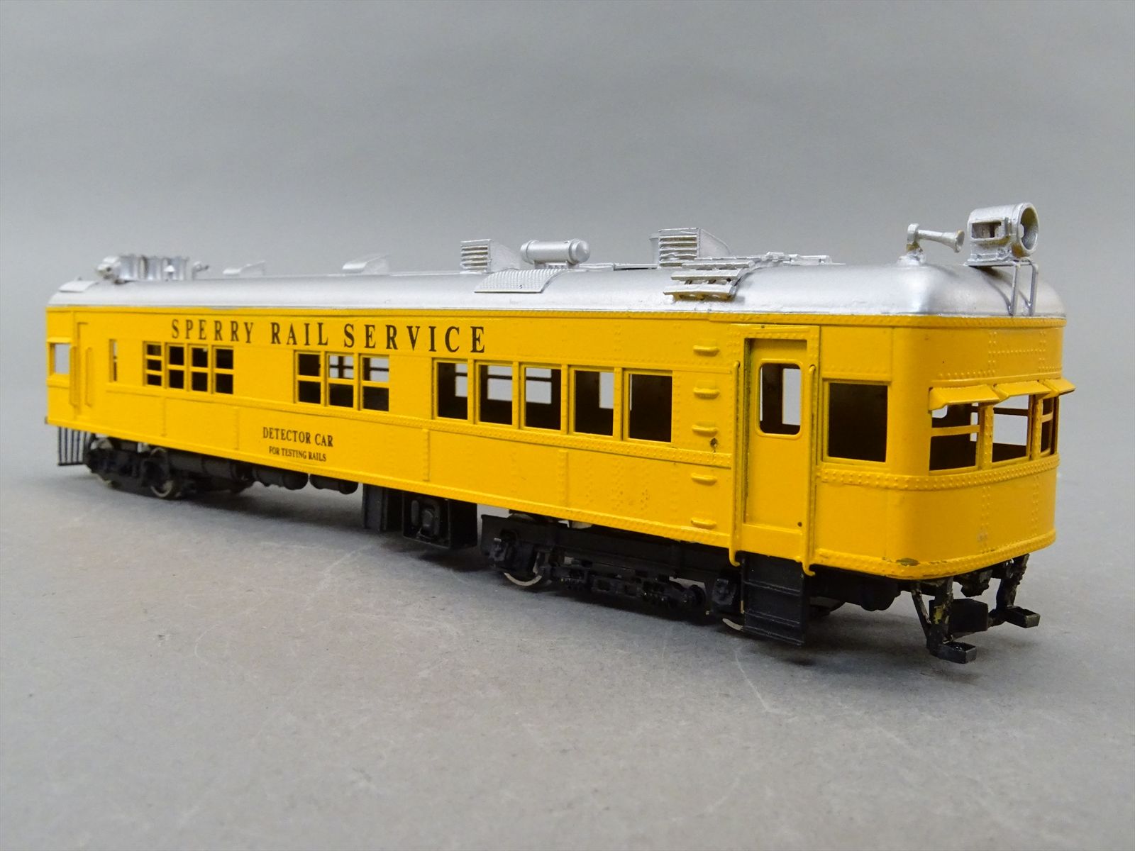 HO Brass Model - Hallmark SRS Sperry Rail Detector Car - F/P - Micro ...