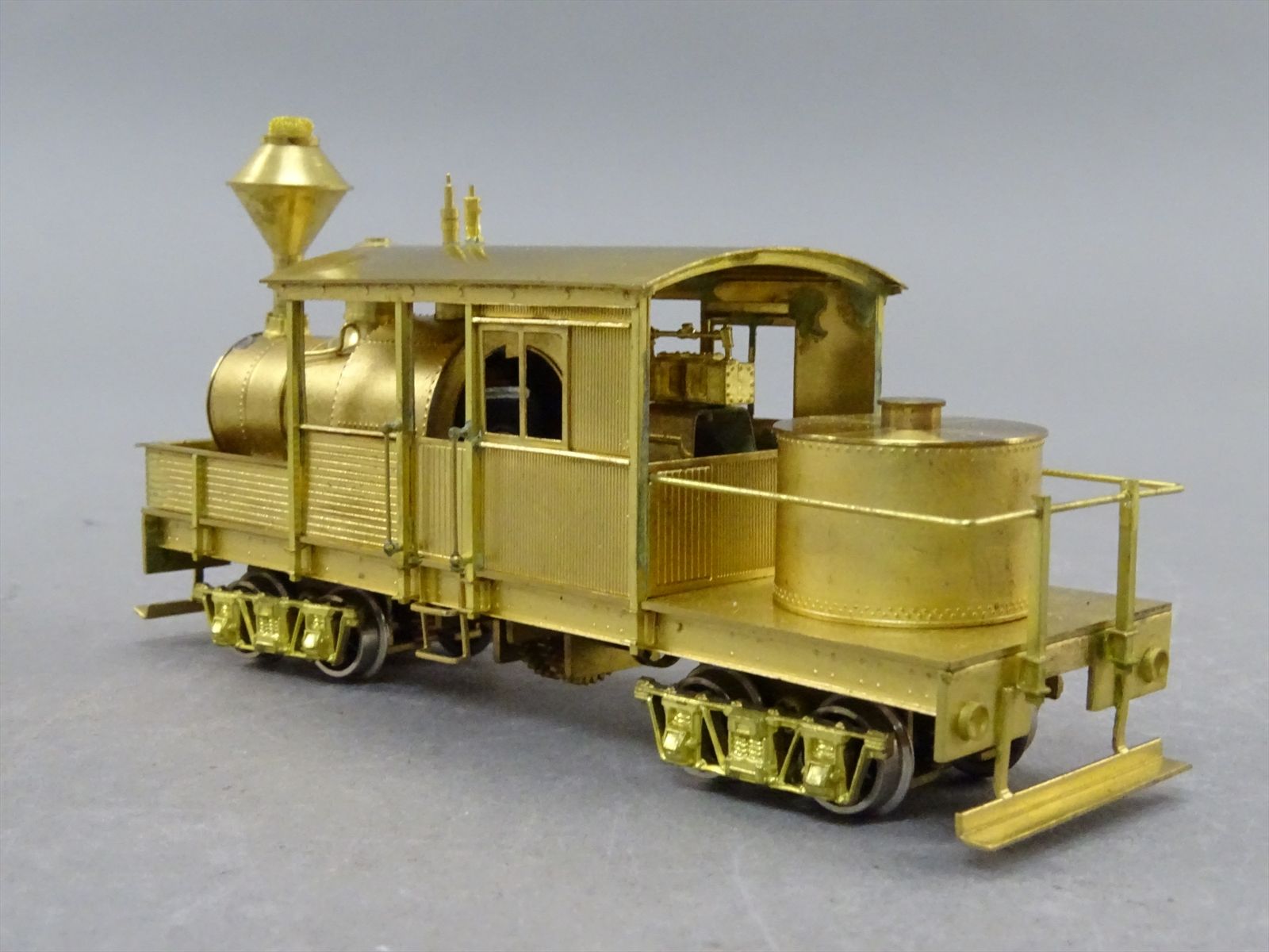 HO Brass Model - WMC Climax Class A - Horizontal Boiler - Wooden Frame ...