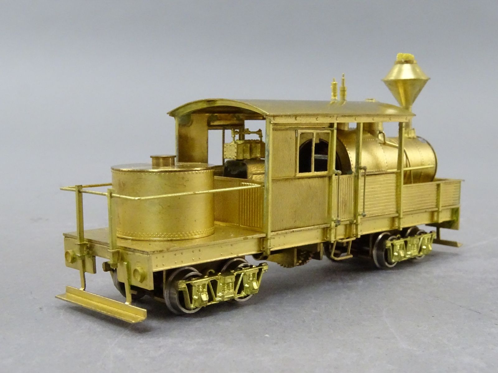 HO Brass Model - WMC Climax Class A - Horizontal Boiler - Wooden Frame ...