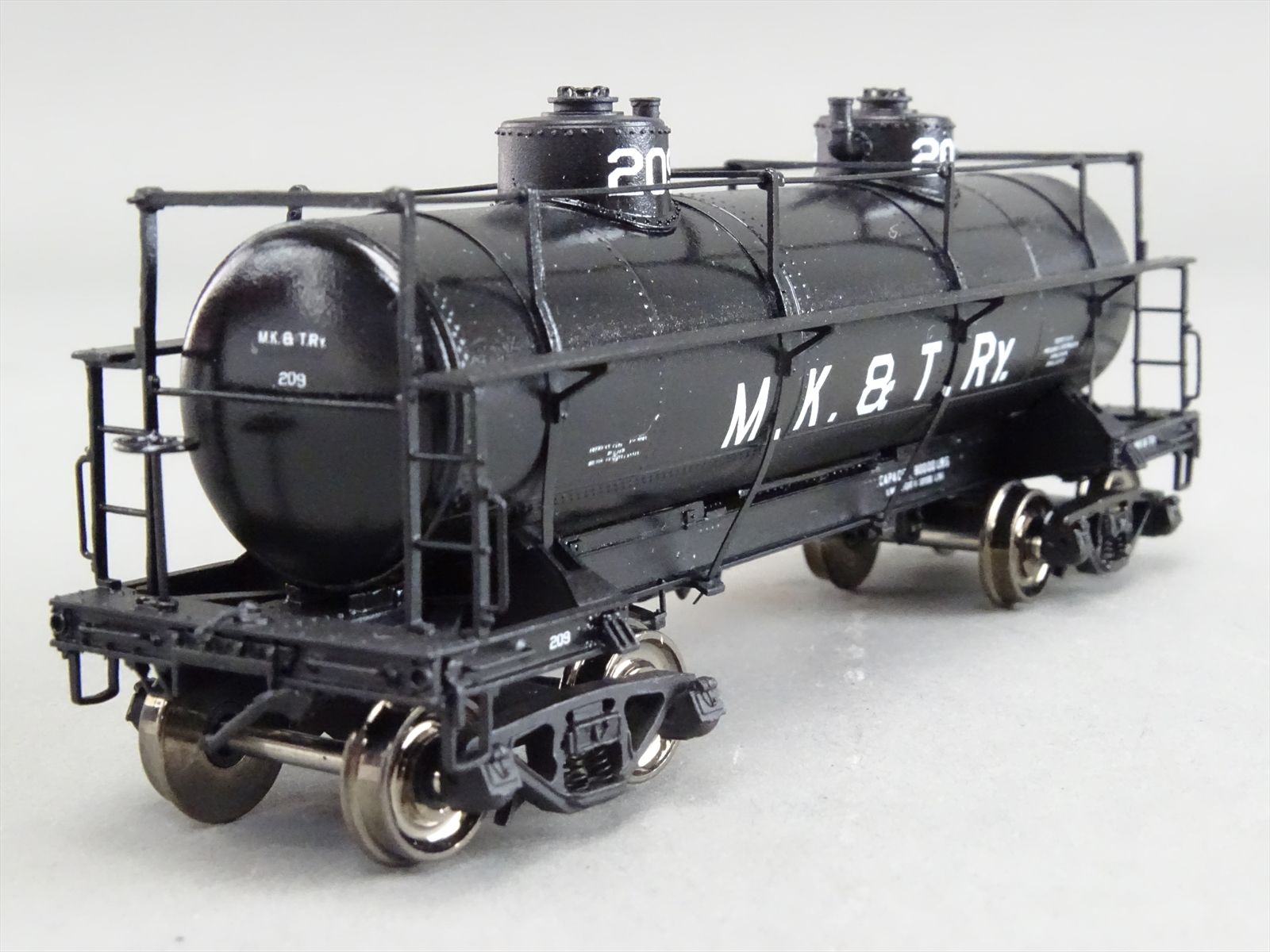 HO Brass Model - W&R AC&F 10000 Gallon High Walkway Two 2 Dome Tank Car ...