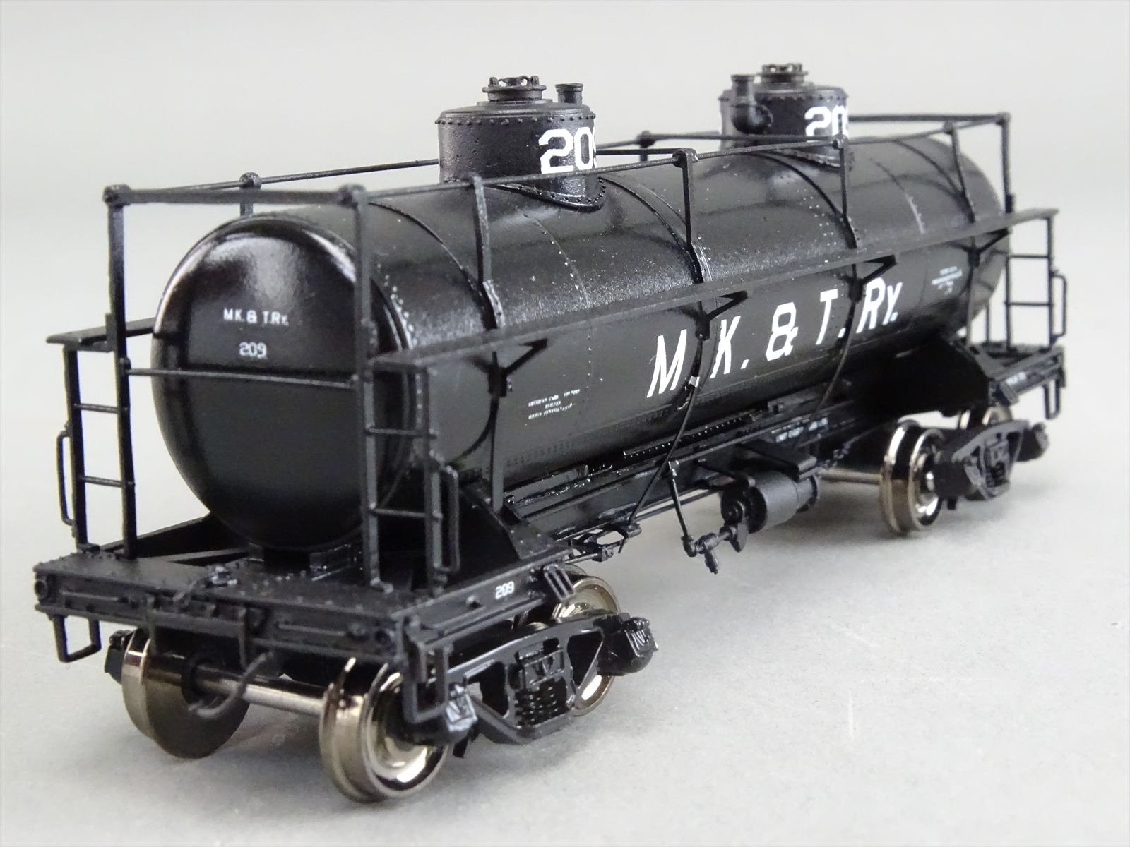 HO Brass Model - W&R AC&F 10000 Gallon High Walkway Two 2 Dome Tank Car ...