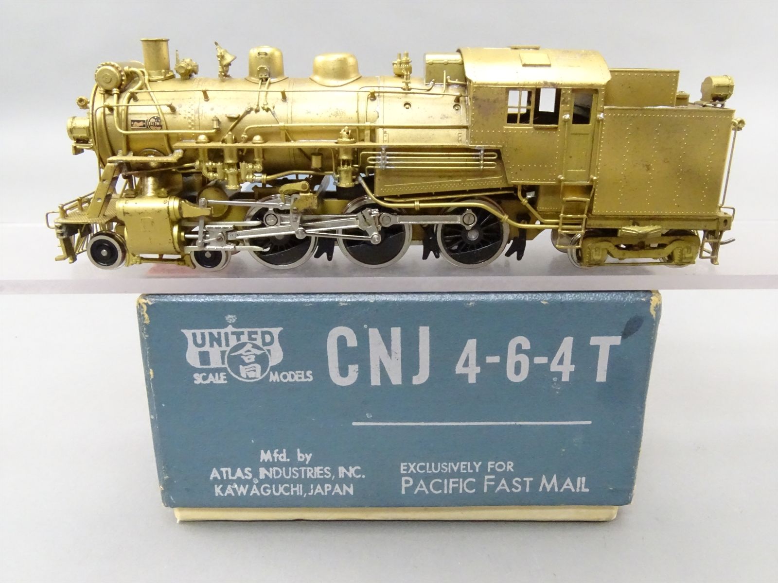 HO Brass Model - PFM CNJ Central New Jersey Central 4-6-4T - Unpainted ...