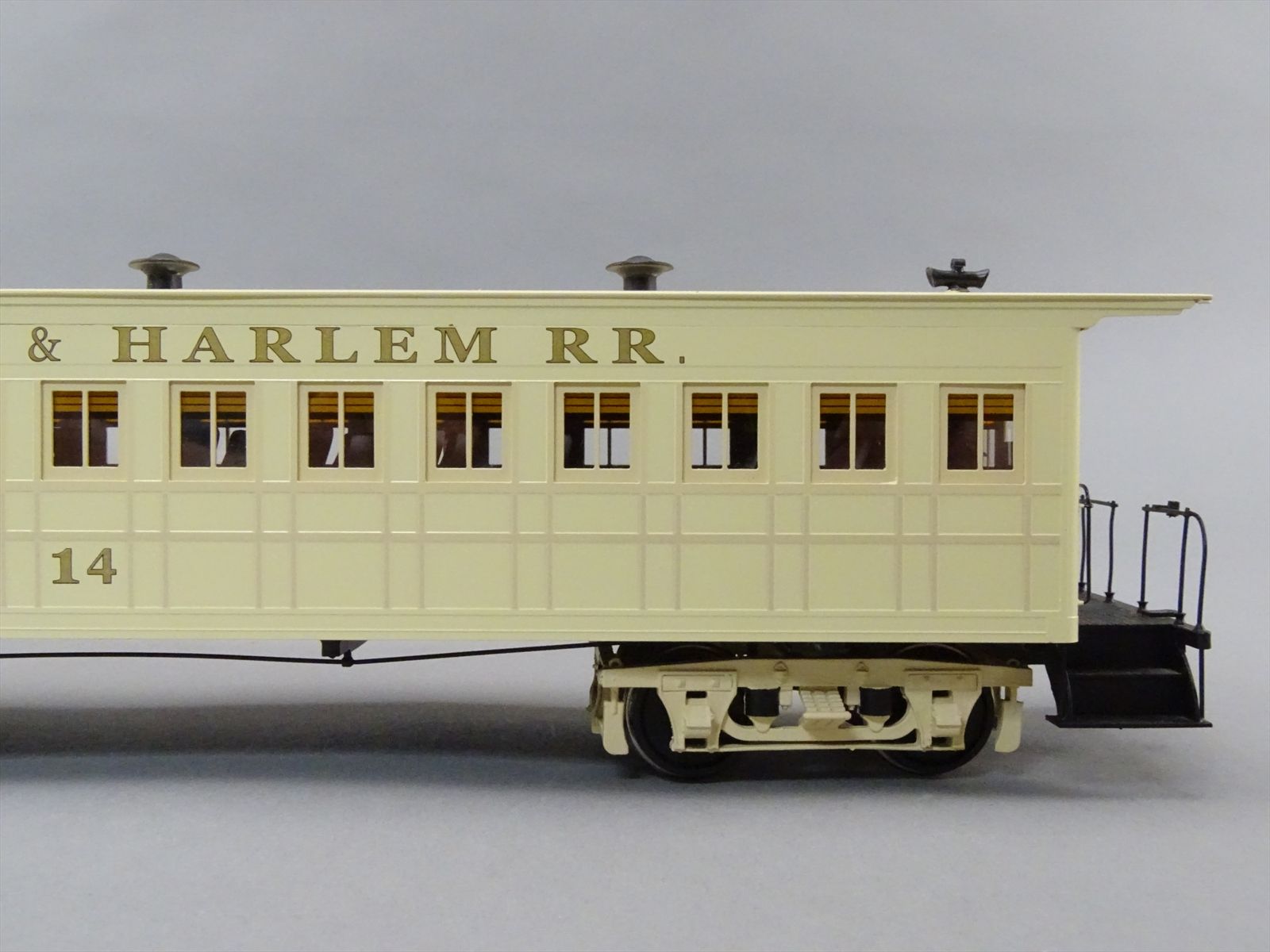 O Brass Model 2-Rail - SMR NY&H New York & Harlem Arch Roof Passenger ...