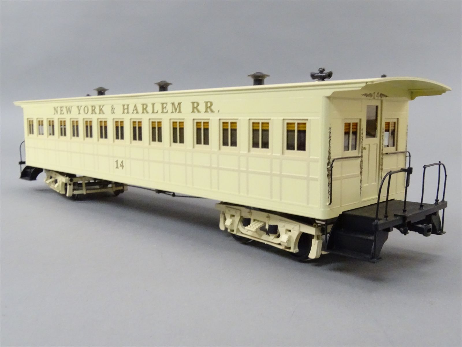 O Brass Model 2-Rail - SMR NY&H New York & Harlem Arch Roof Passenger ...