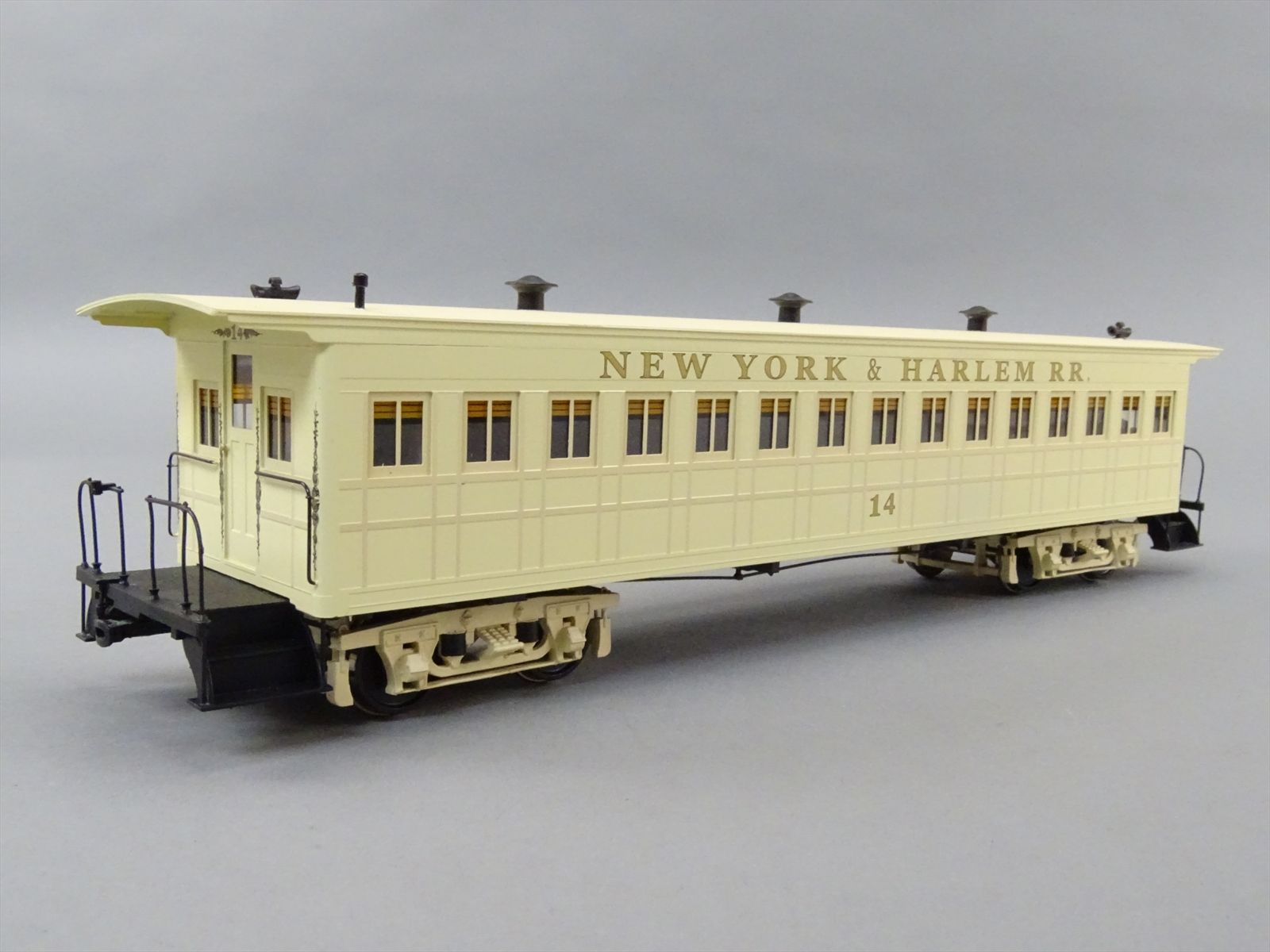 O Brass Model 2-Rail - SMR NY&H New York & Harlem Arch Roof Passenger ...