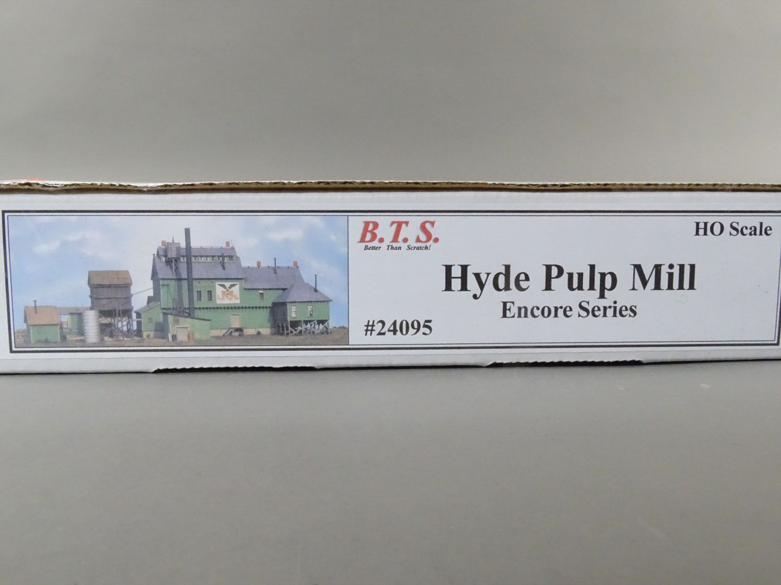 HO Scale Craftsman Kit - BTS 24095 Encore Series Hyde Pulp Mill ...
